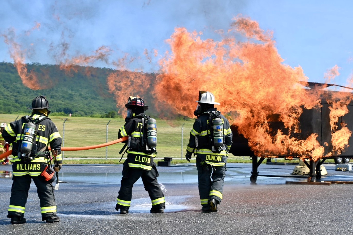 New helicopter model enhances firefighter training > Fort Indiantown ...