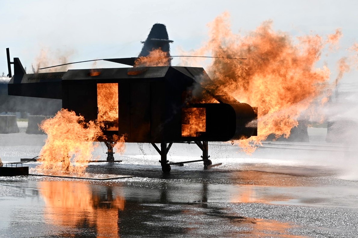 New helicopter model enhances firefighter training > Fort Indiantown ...