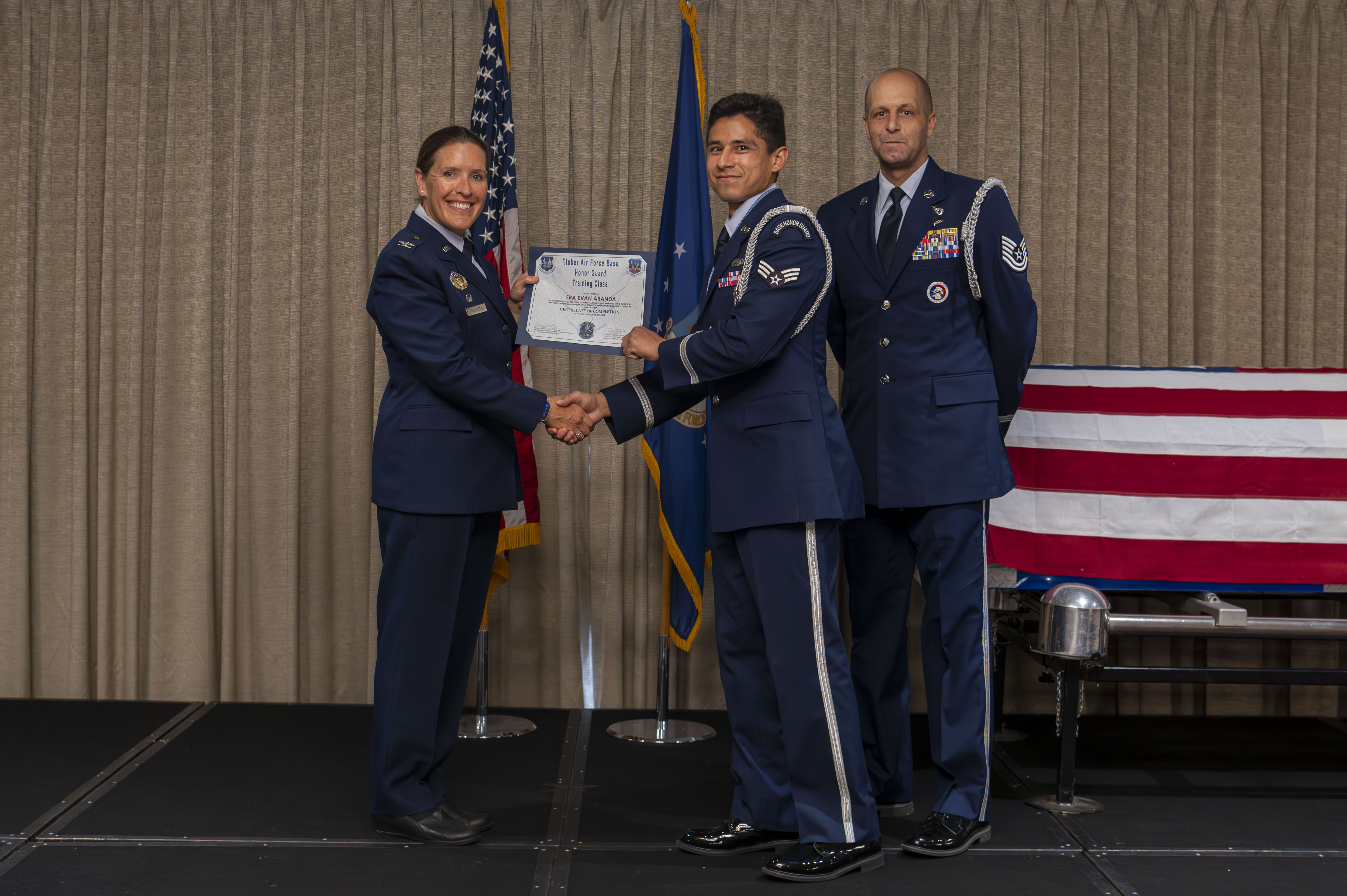 Tinker holds Honor Guard graduation ceremony > Tinker Air Force Base ...