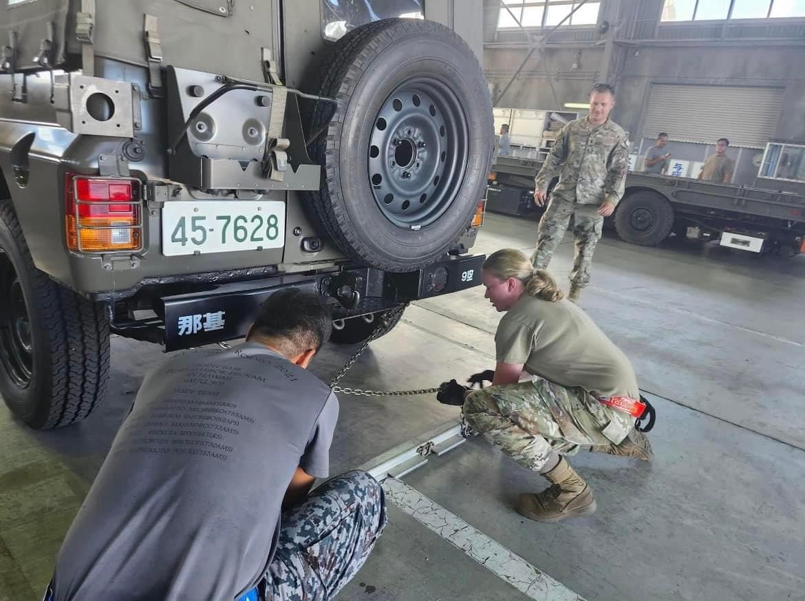 733rd Air Mobility Squadron and 9th Air Wing Showcase Okinawa Port Dawg ...