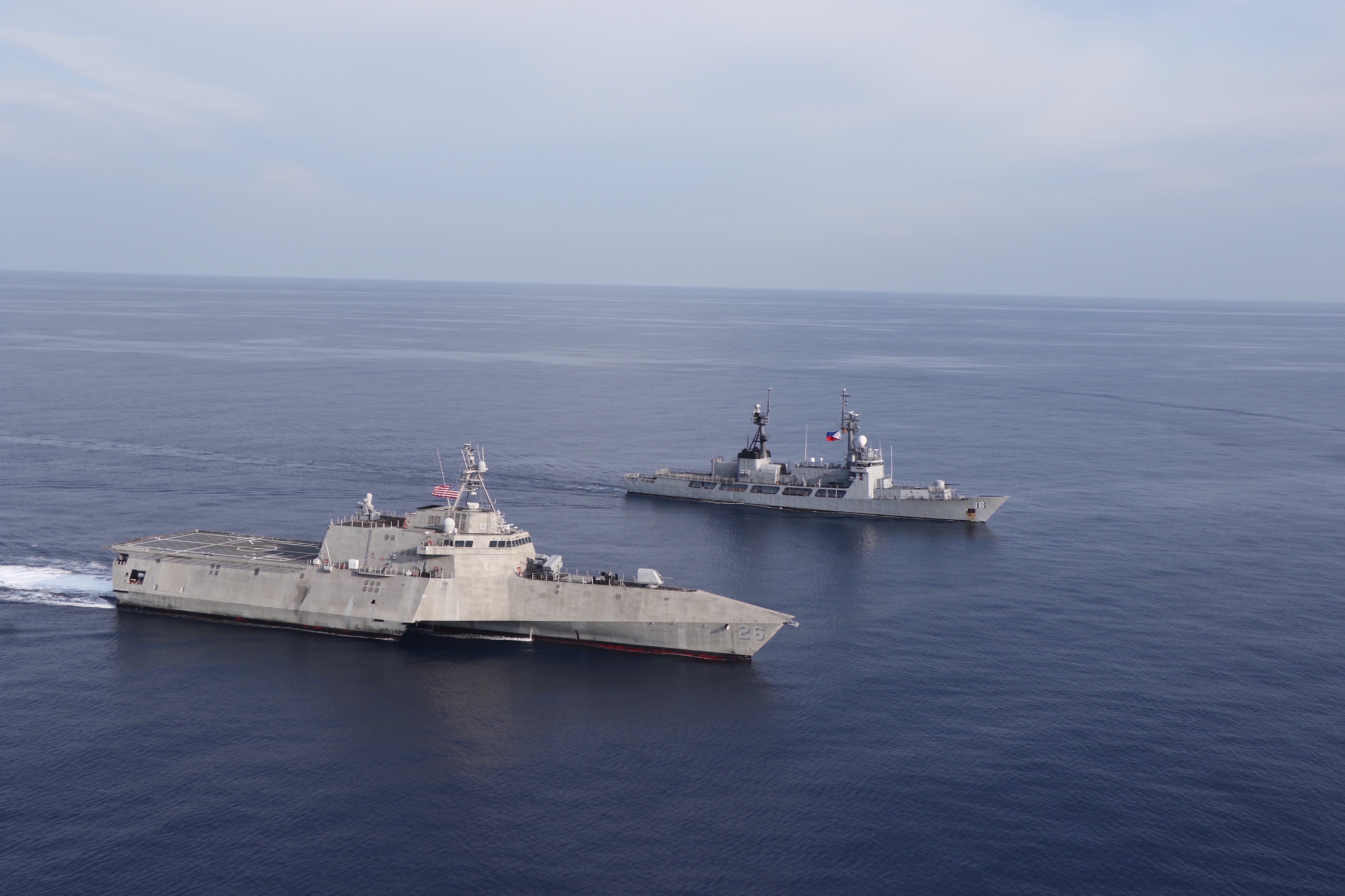 USS Mobile conducts Maritime Cooperative Activity with BRP Ramon ...