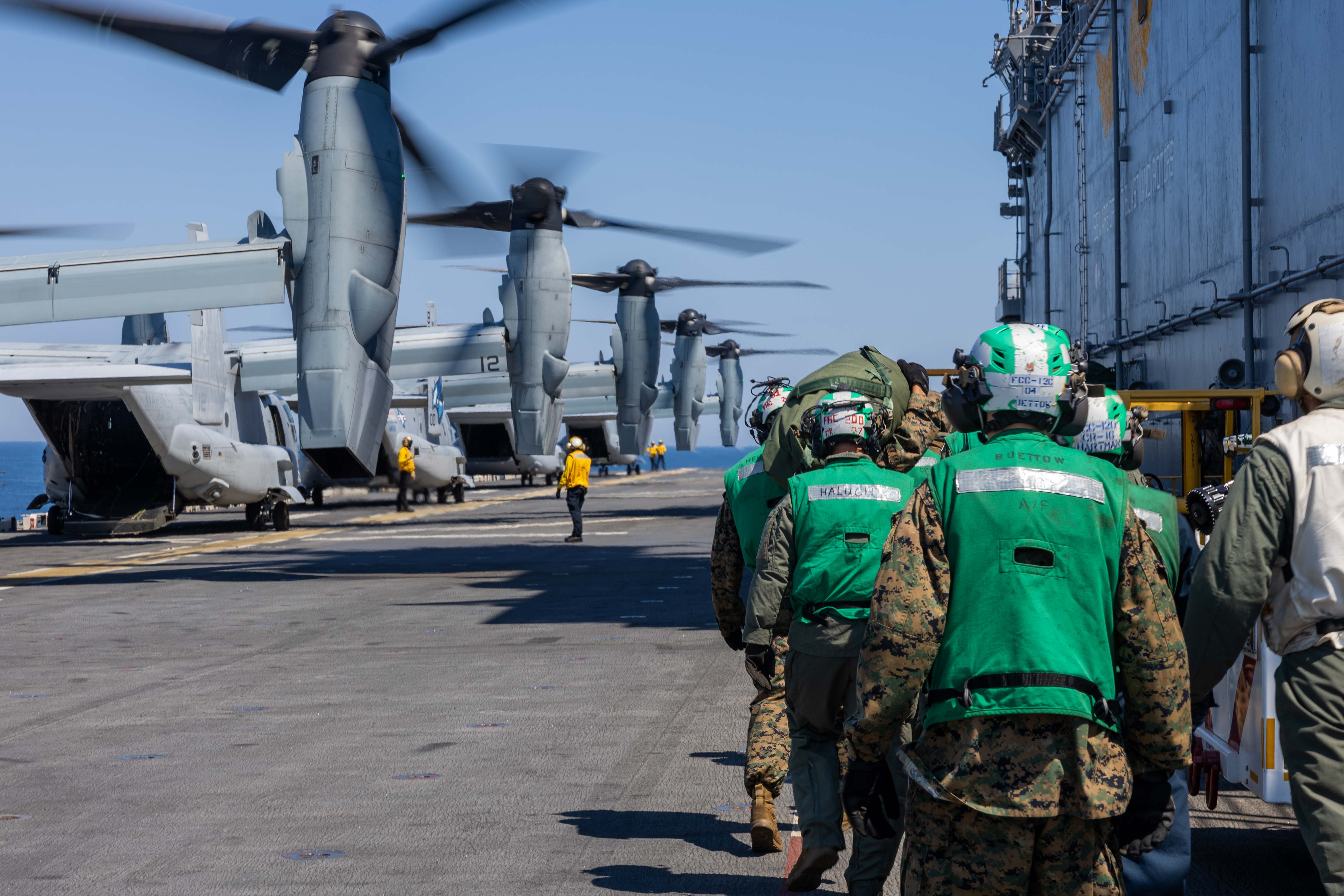WASP ARG-24th MEU (SOC) begin deployment