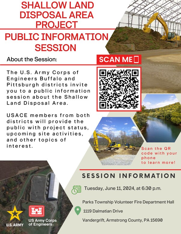 USACE to host Shallow Land Disposal Area public information session ...