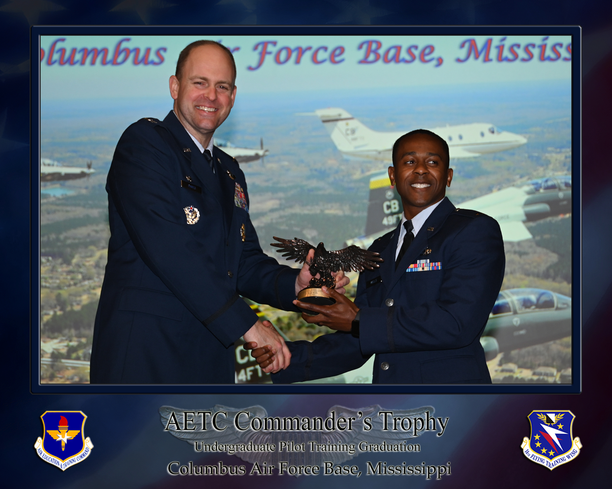 UPT Class 24-09 Graduation > Columbus Air Force Base > Article Display