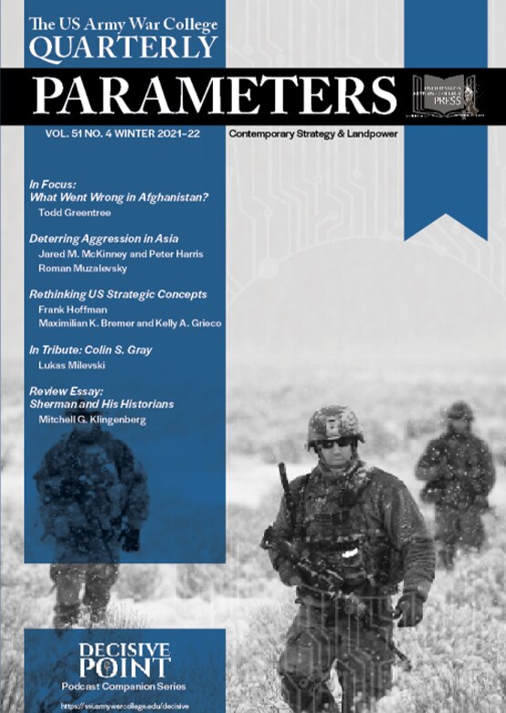 Parameters Winter 2021–22 > US Army War College - Publications > Display