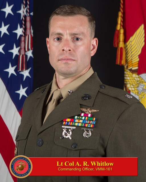 Lieutenant Colonel Allen R. Whitlow > 3rd Marine Aircraft Wing > Biography