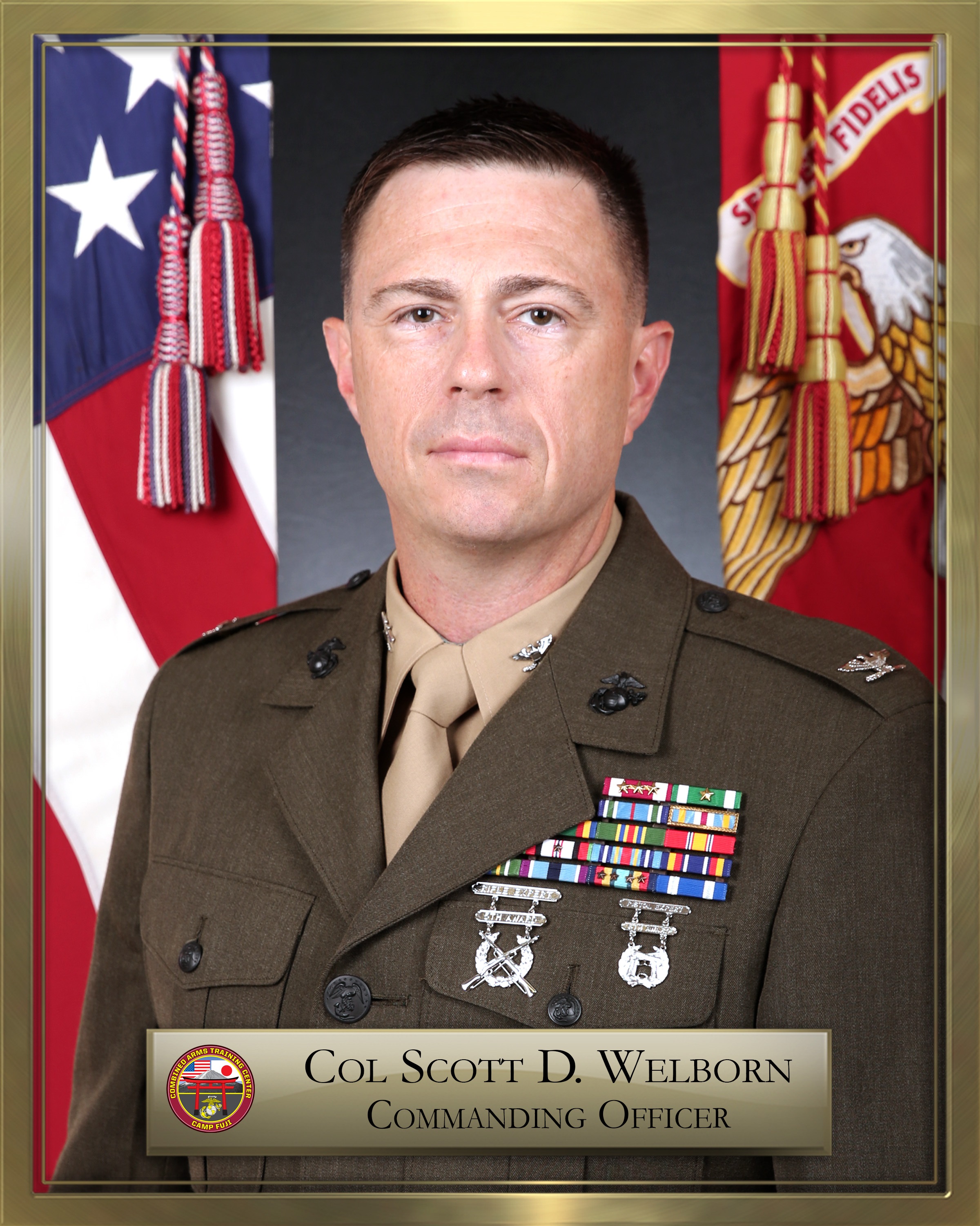 Colonel Scott D. Welborn > Combined Arms Training Center Camp Fuji ...
