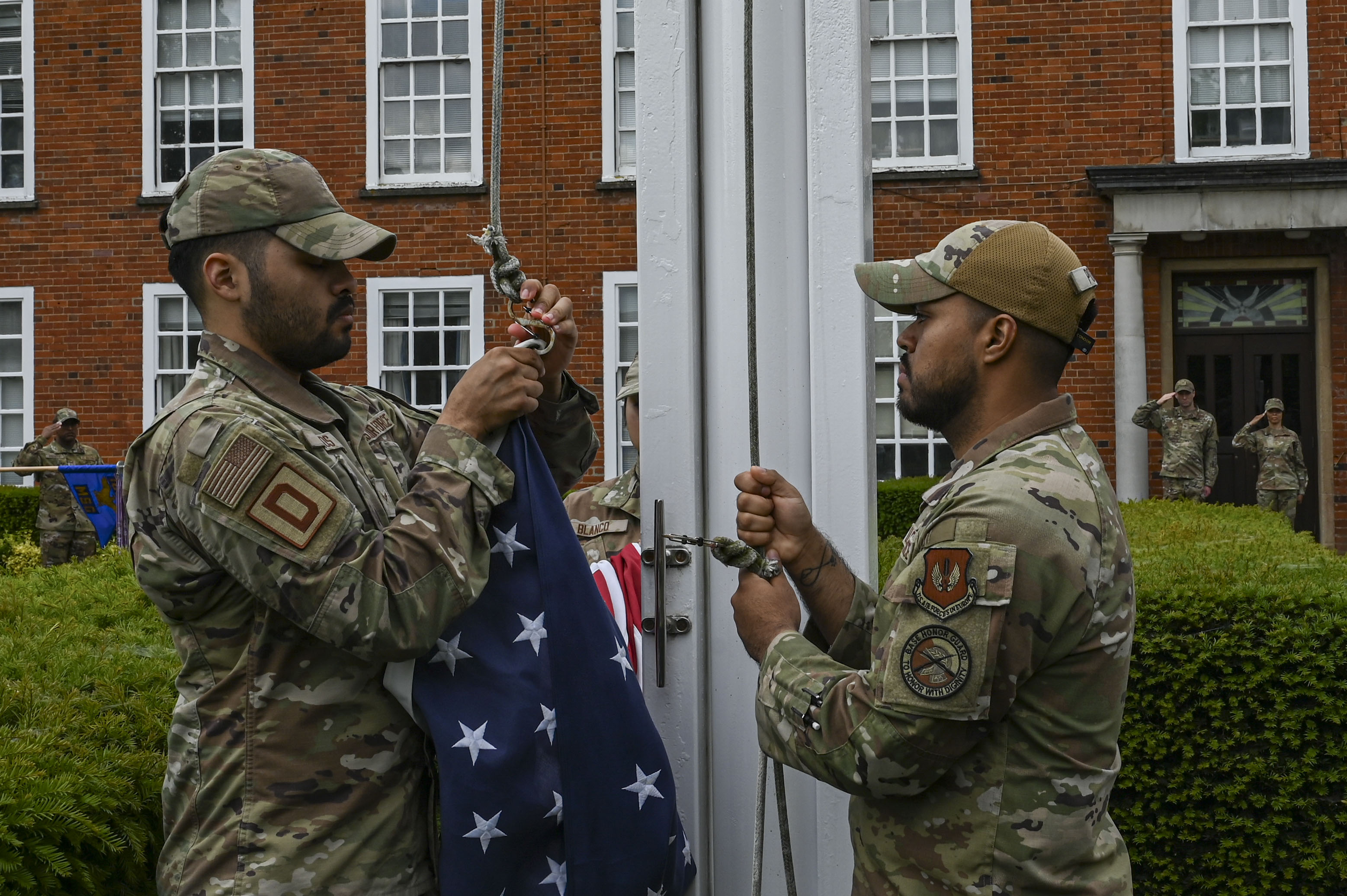RAF Mildenhall hosts 100th Air Refueling Wing retreat > Royal Air Force ...