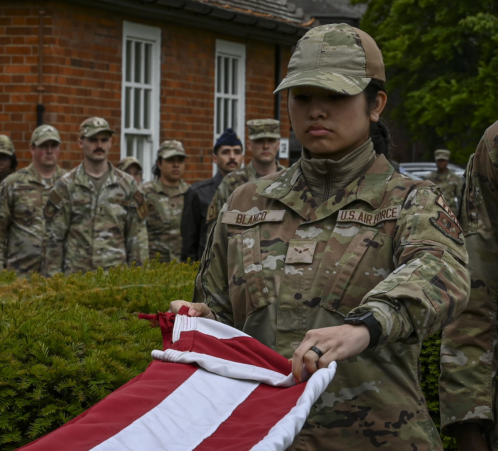 RAF Mildenhall hosts 100th Air Refueling Wing retreat > Royal Air Force ...