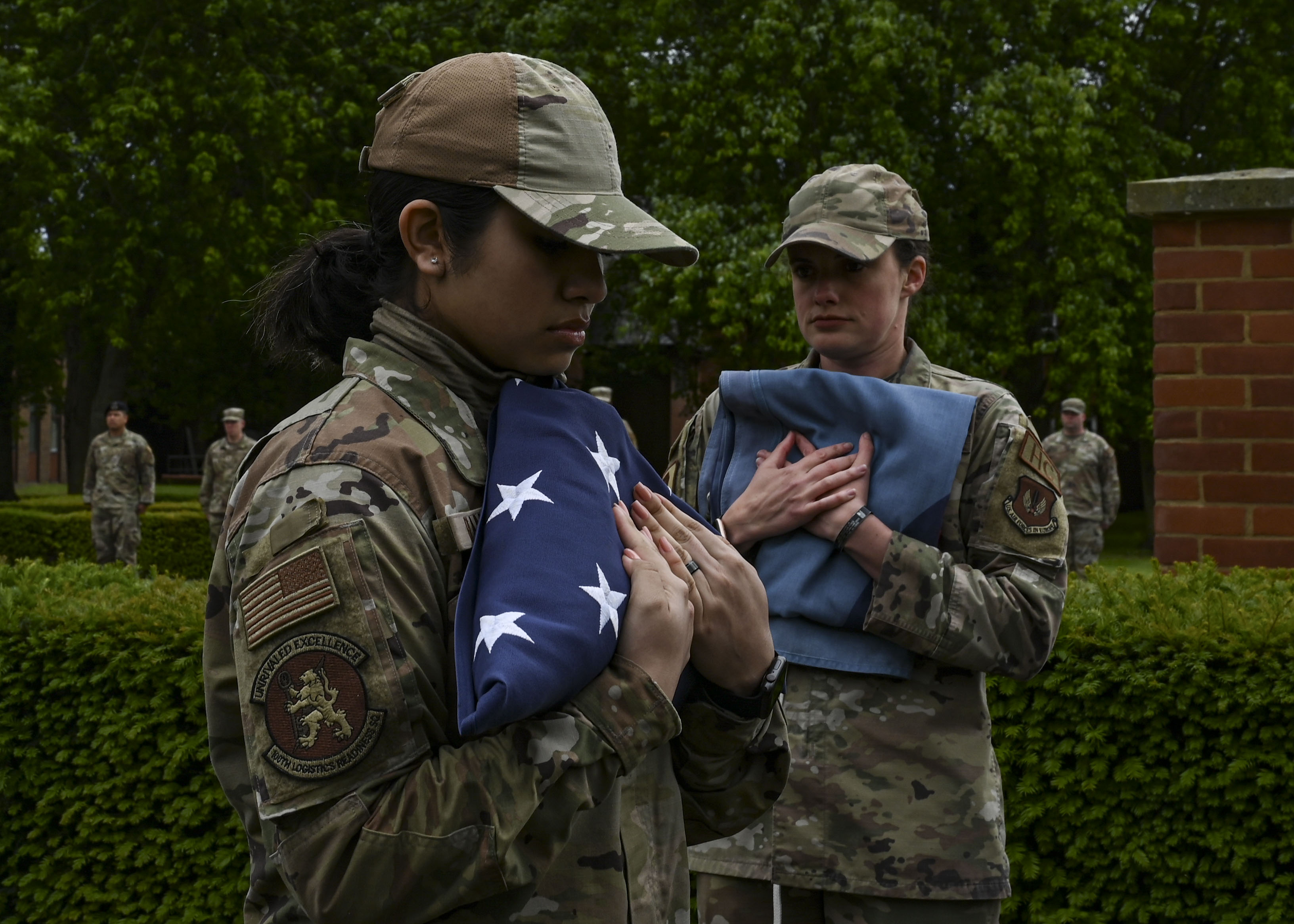 RAF Mildenhall hosts 100th Air Refueling Wing retreat > Royal Air Force ...
