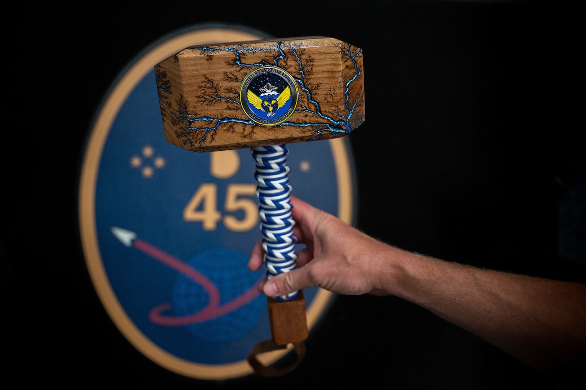 The 45th Weather Squadron wins the Hammer of Thor! > Space Launch Delta ...
