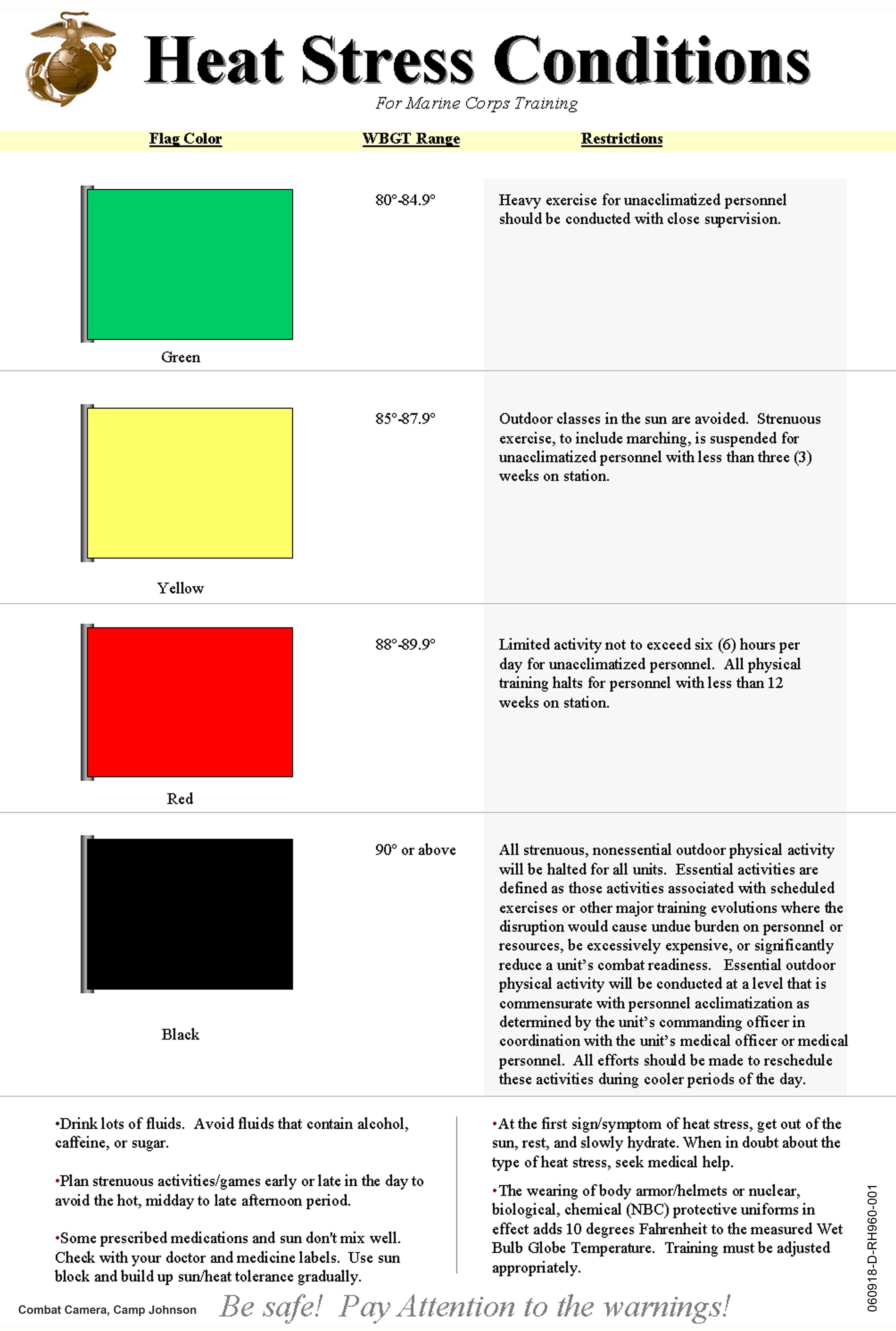 How to survive soaring temperatures aboard MCLB Barstow > Marine Corps Logistics Base Barstow ...