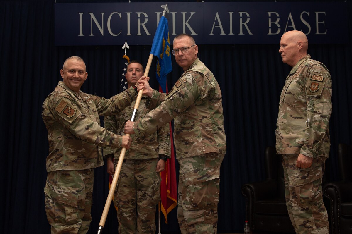 39th Operational Medical Readiness Squadron hosts change of command ...
