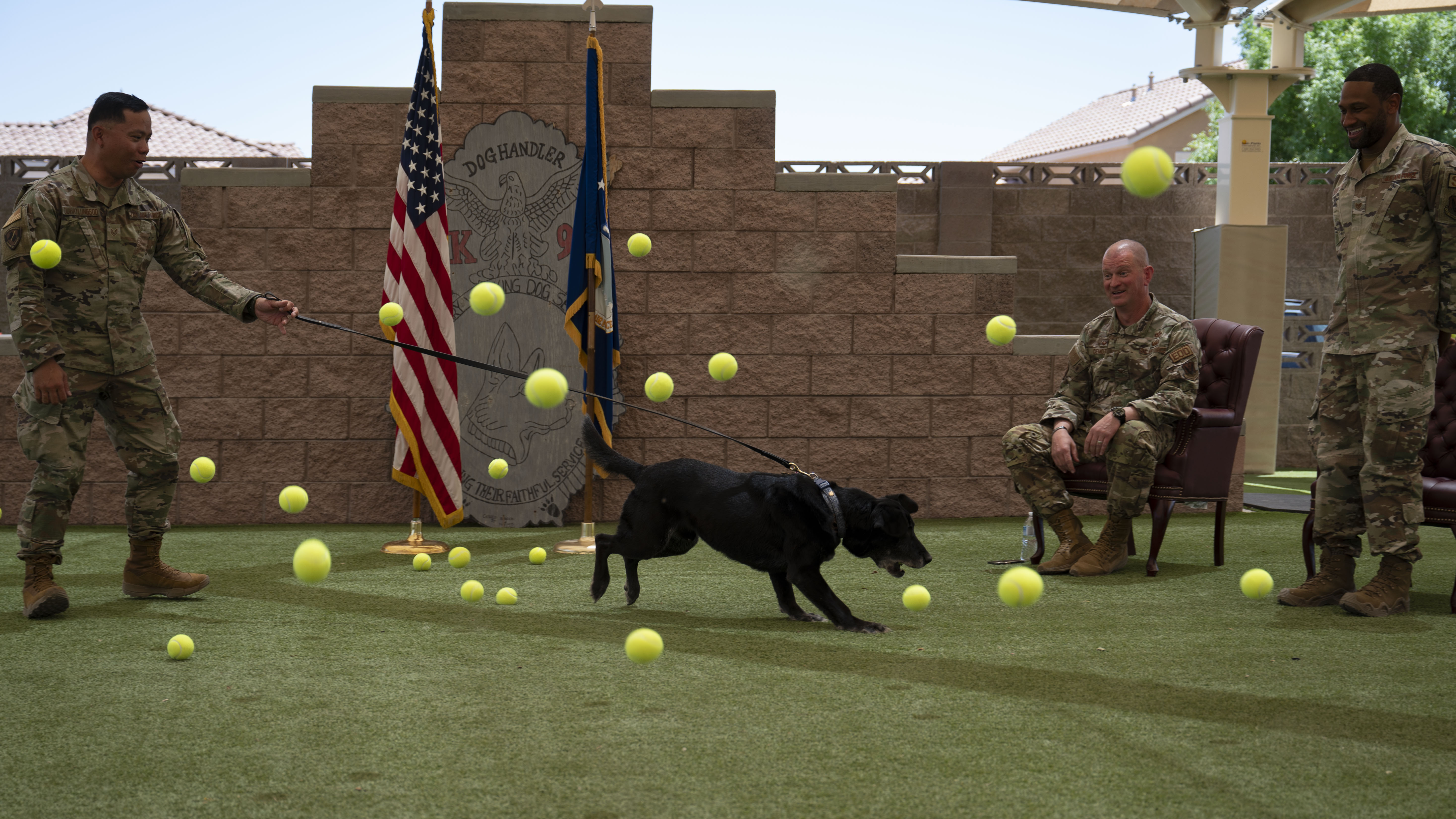 MWD Ivan Retirement Ceremony > Nellis Air Force Base > Article Display