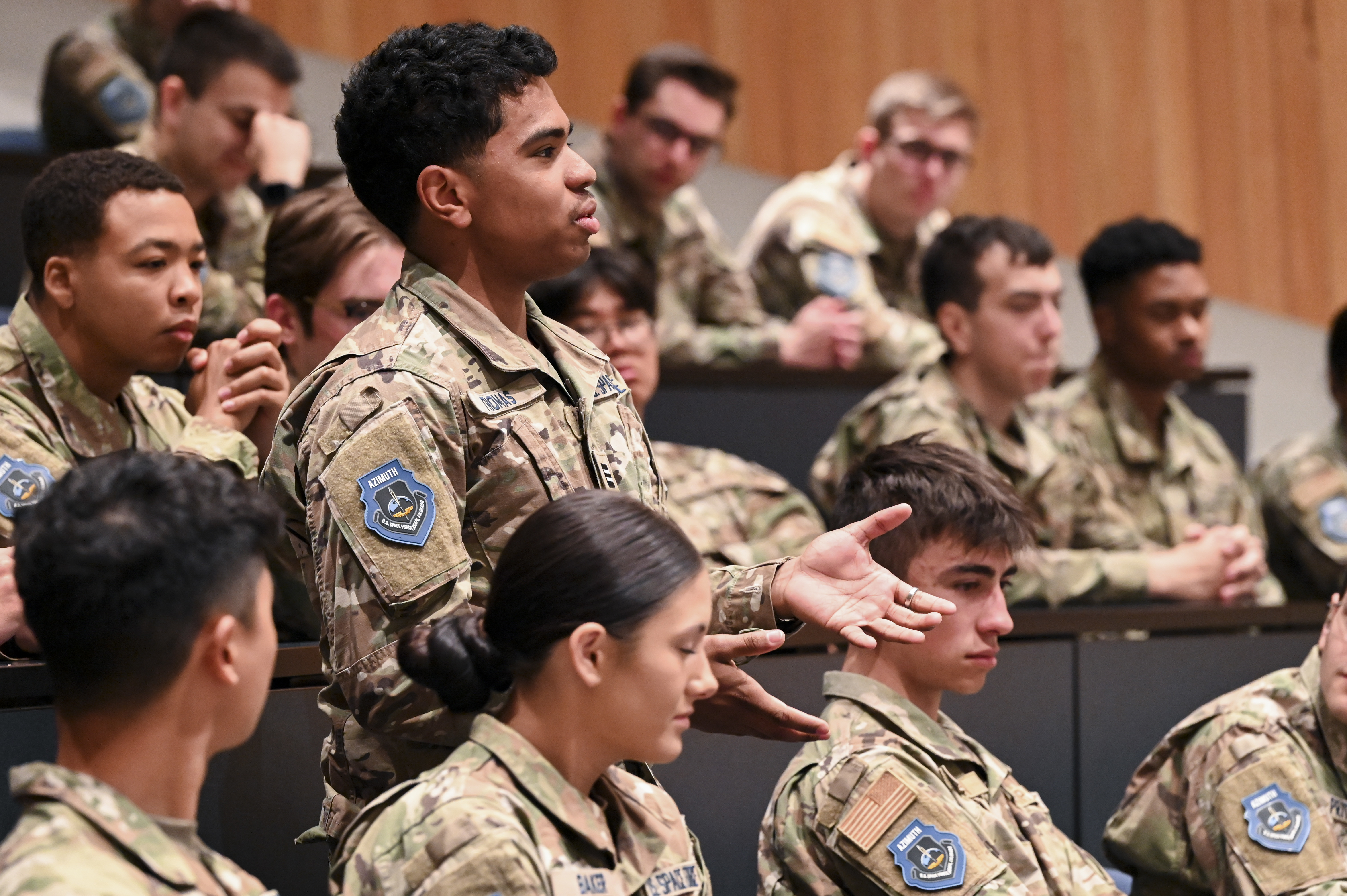 STARCOM commander kicks off Academy's annual Azimuth program > Space ...