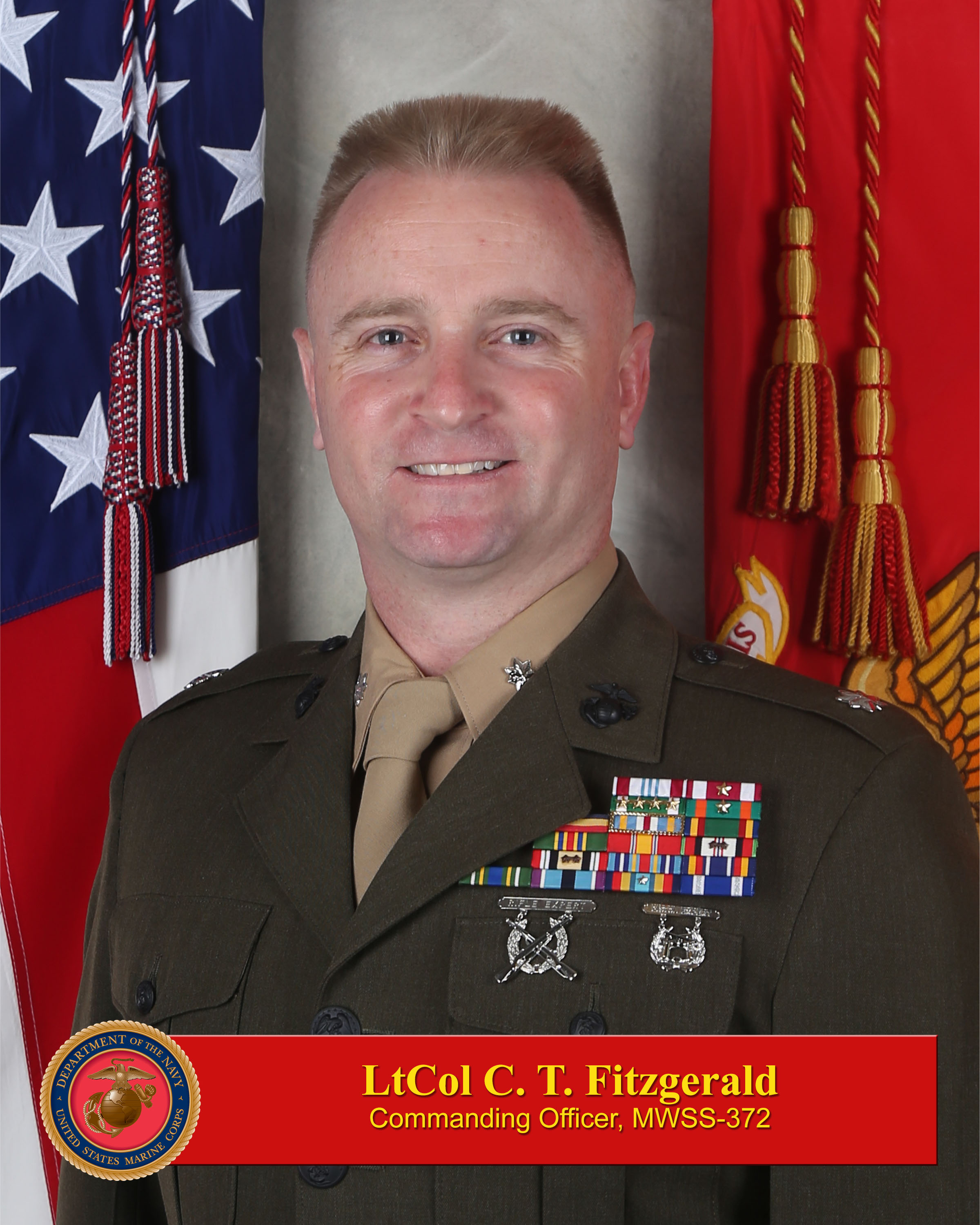 Lieutenant Colonel Chad T. Fitzgerald > 3rd Marine Aircraft Wing ...