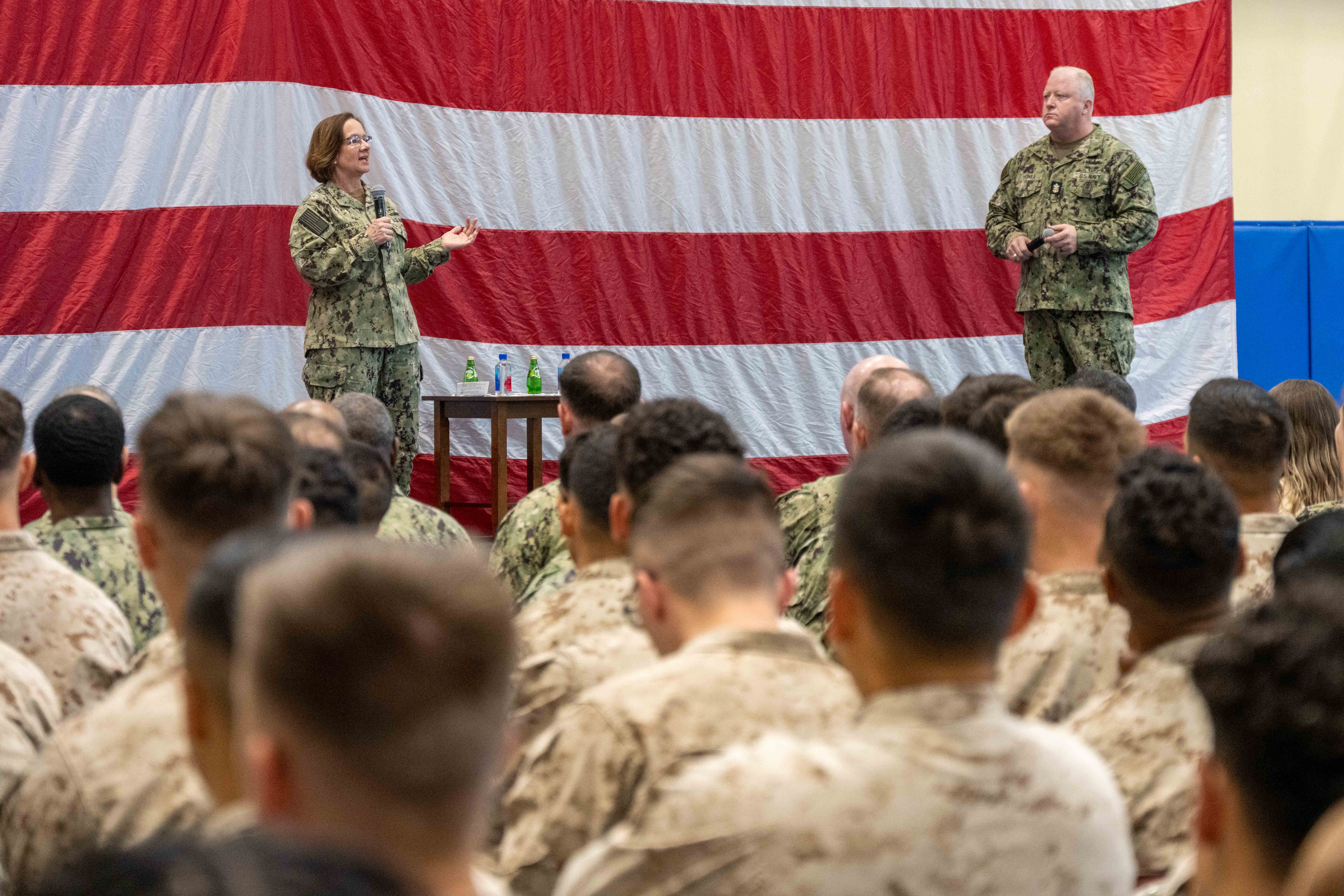 CNO and MCPON Conduct Visit to 5th and 6th Fleet to Highlight America’s ...