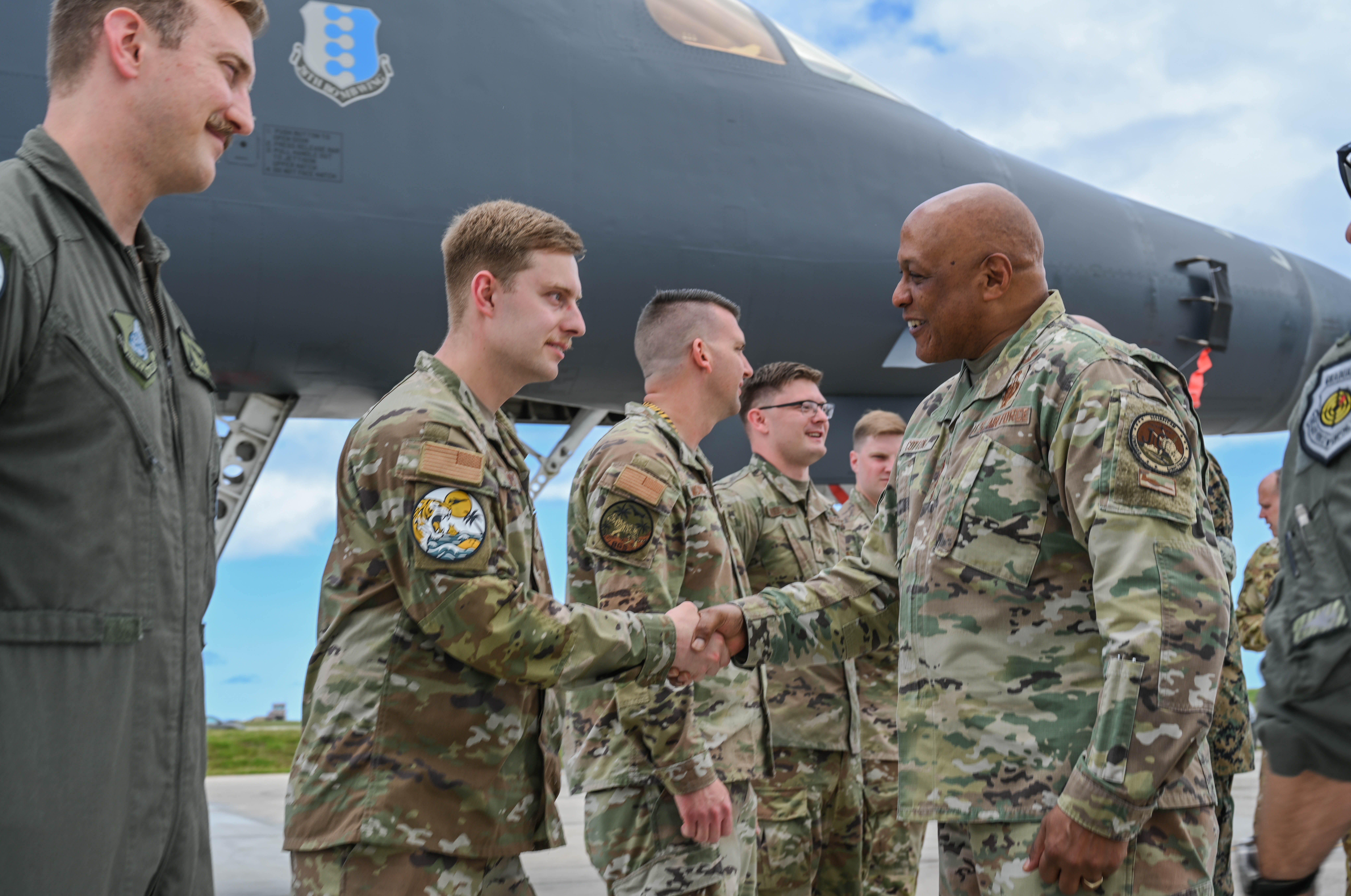 STRATCOM commander immerses in Ellsworth’s Bomber Task Force 24-6 while ...