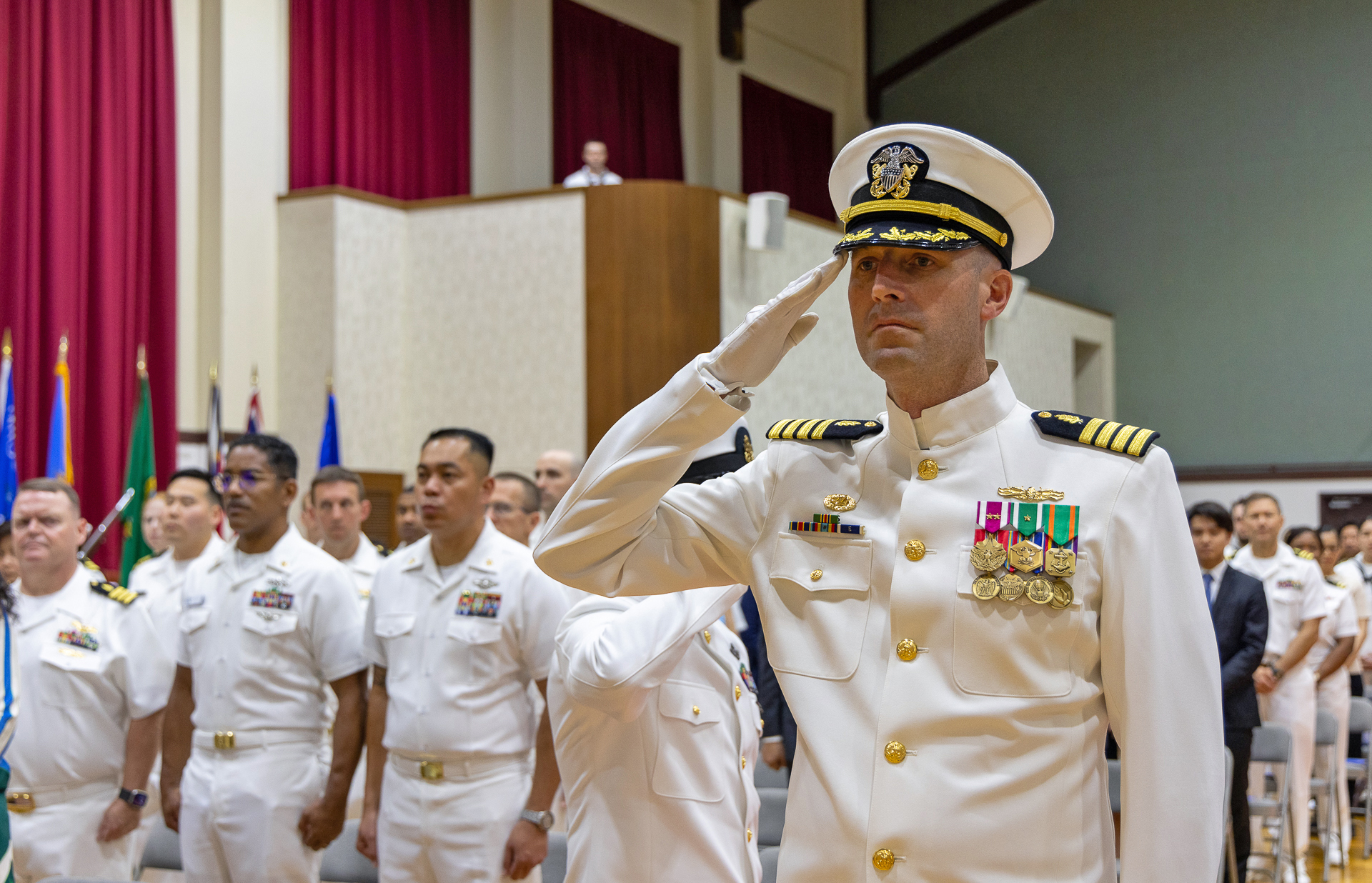 USNH Yokosuka Change of Command > United States Navy > News Stories