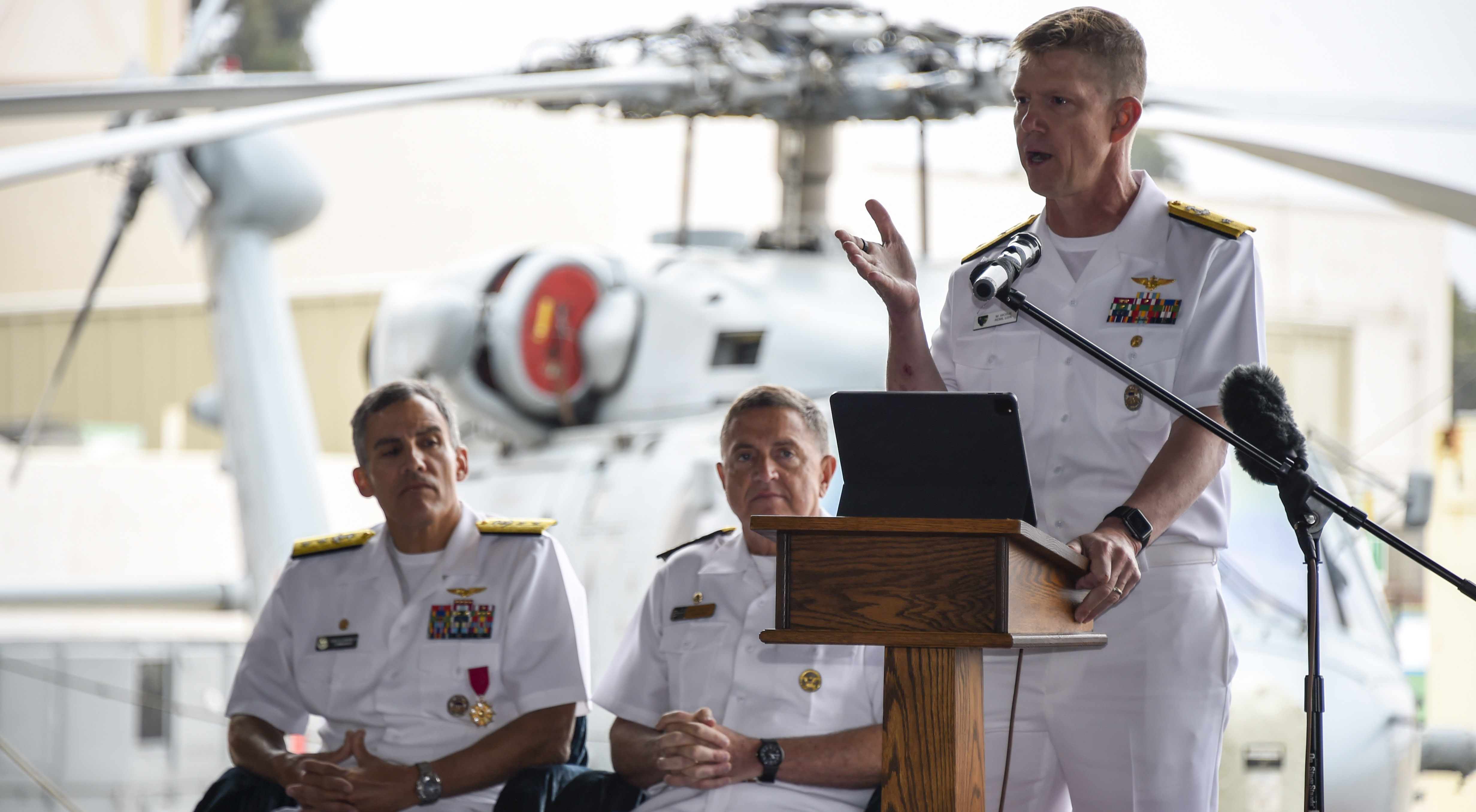 Carrier Strike Group 1 Holds Change of Command > United States Navy ...