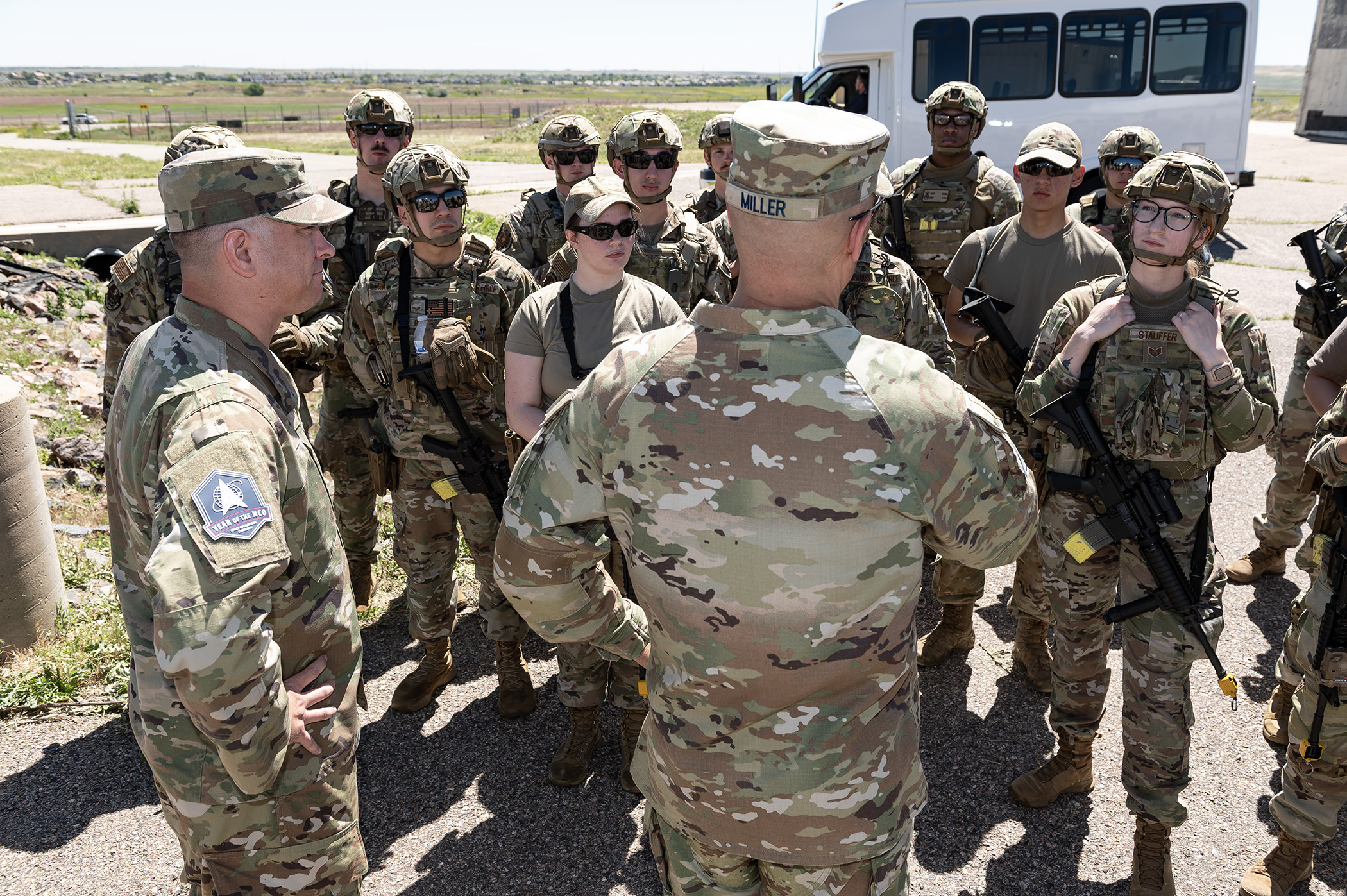Lt. Gen. David Miller Jr. Visits Buckley Space Force Base > Buckley ...