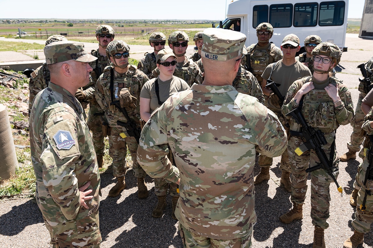 Lt. Gen. David Miller Jr. Visits Buckley Space Force Base > Buckley ...