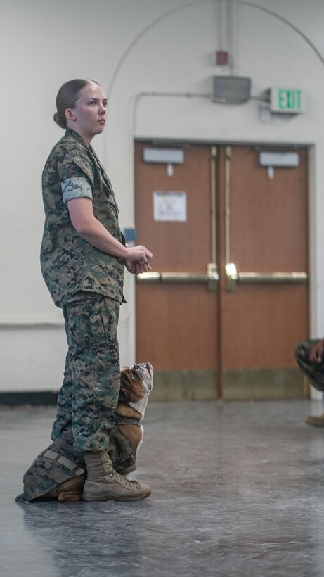 Pfc. Bruno Visits Hotel Company
