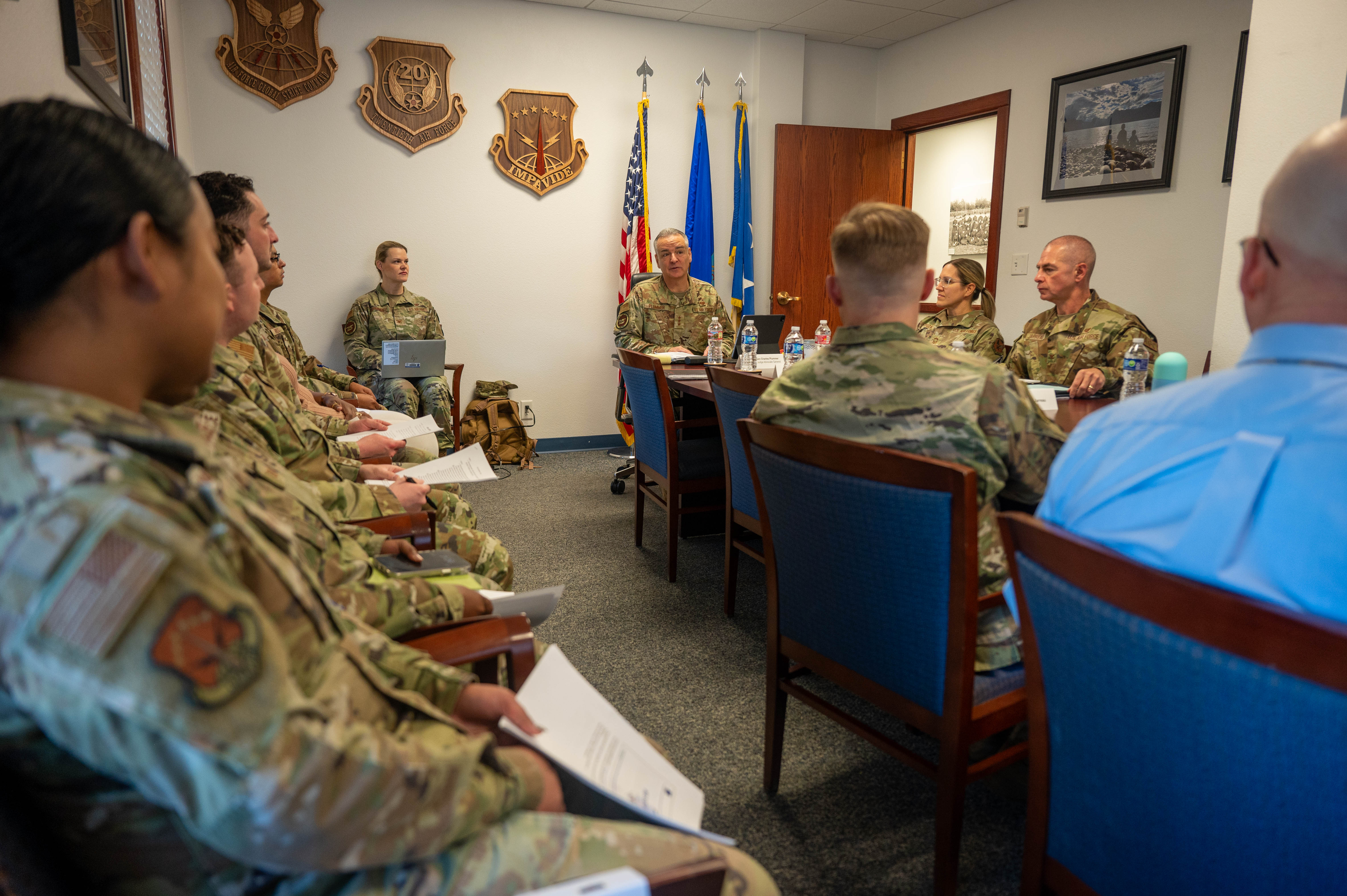 Top JAG visits F.E. Warren > F.E. Warren Air Force Base > News