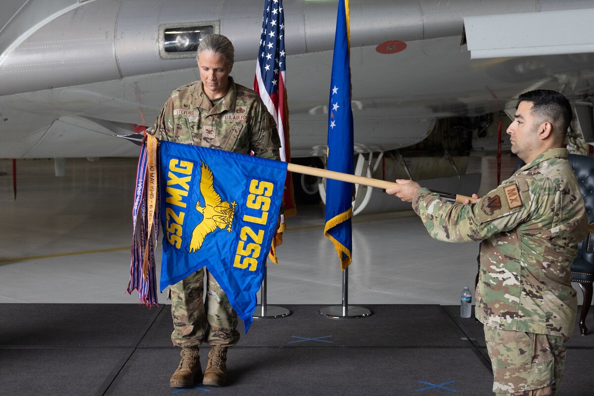 552nd MOF Transitions to 552 LSS > Tinker Air Force Base > Article Display