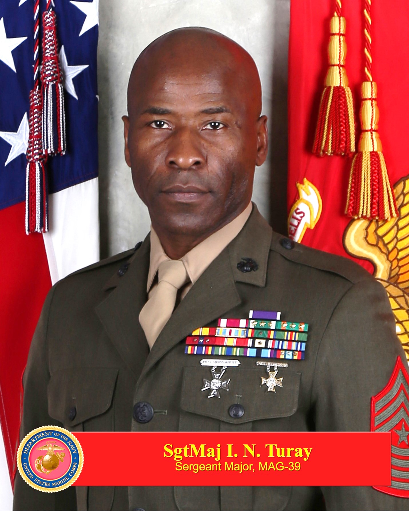 Sergeant Major Idris N. Turay > 3rd Marine Aircraft Wing > Biography