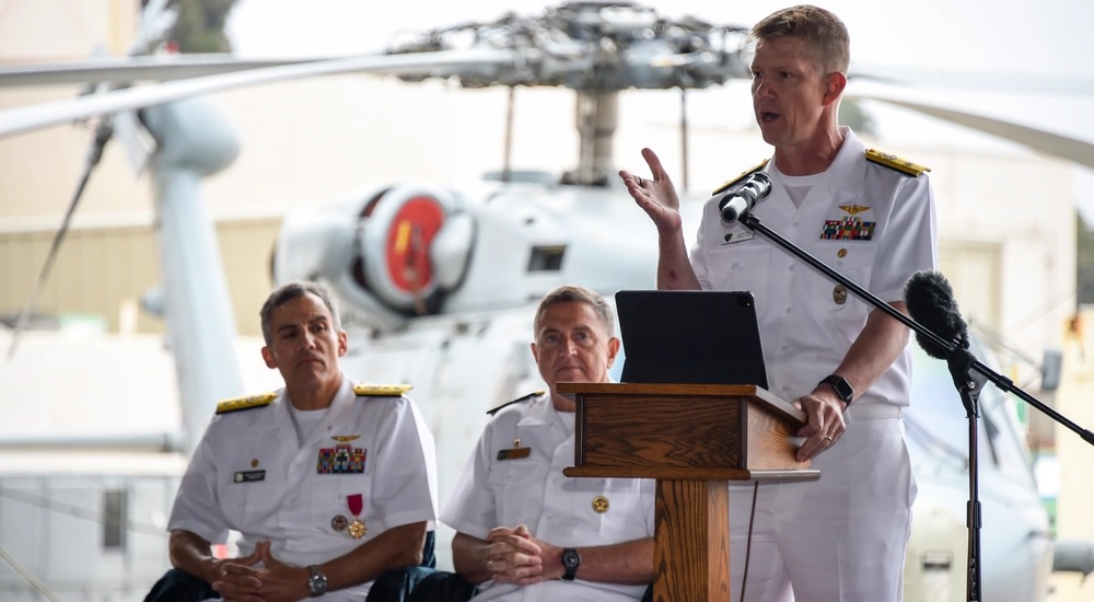 Carrier Strike Group 1 Holds Change of Command > Naval Surface Force, U ...