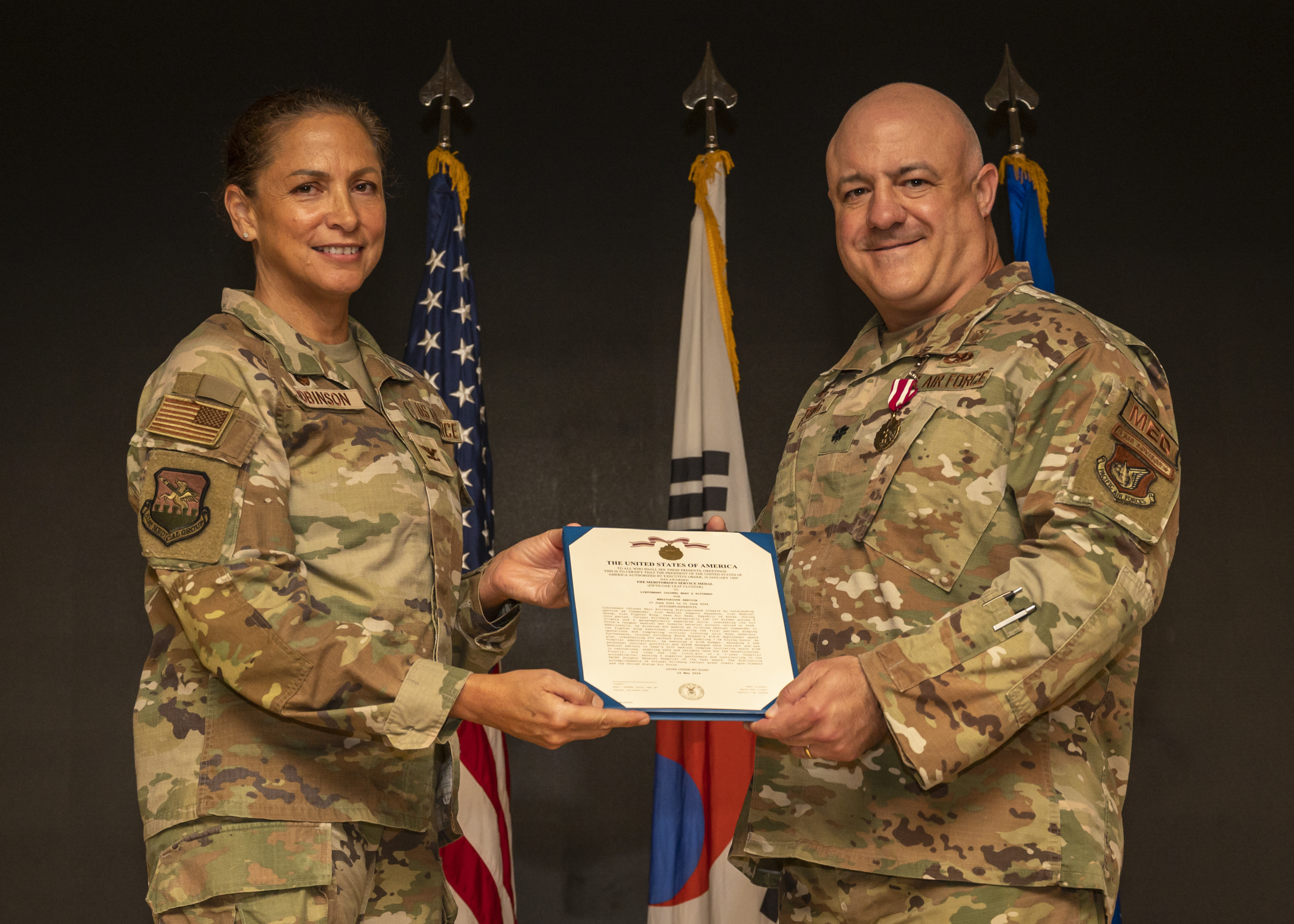 51st MDSS hosts change of command 2024 > 505th Command and Control Wing > Article Display