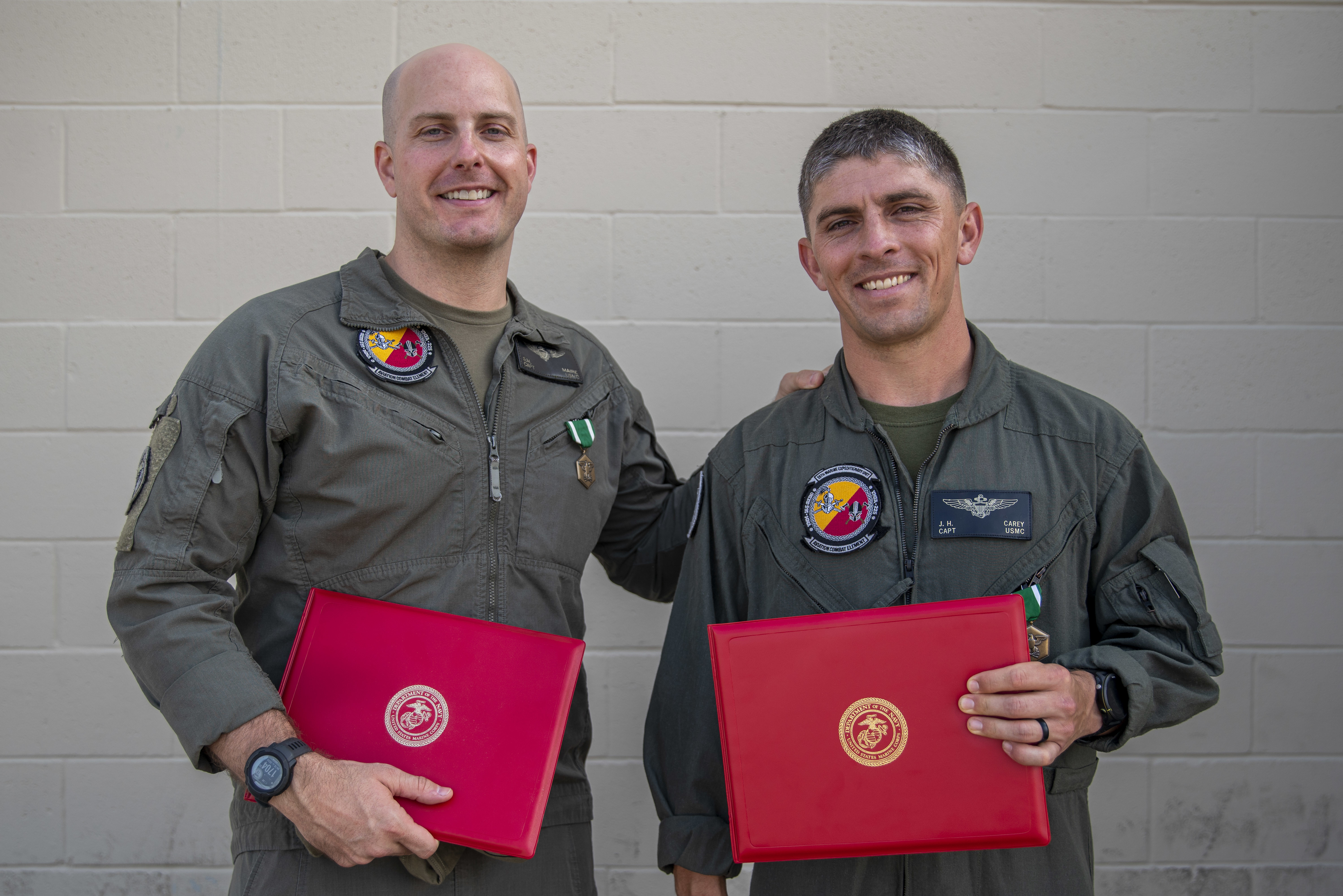 15th MEU Pilots Awarded for Lifesaving Actions > I Marine Expeditionary ...