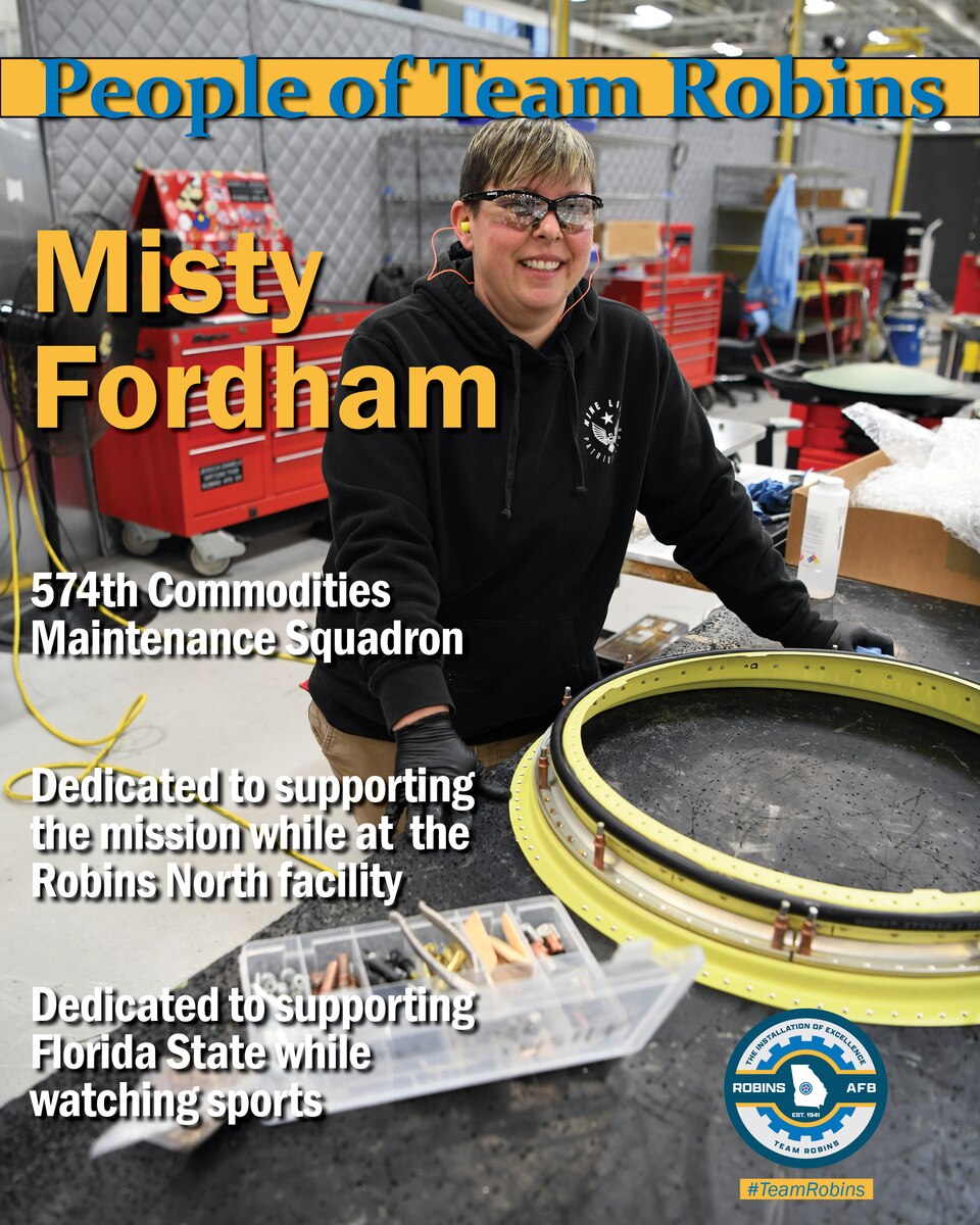 People of Team Robins: Misty Fordham > Robins Air Force Base > Article ...