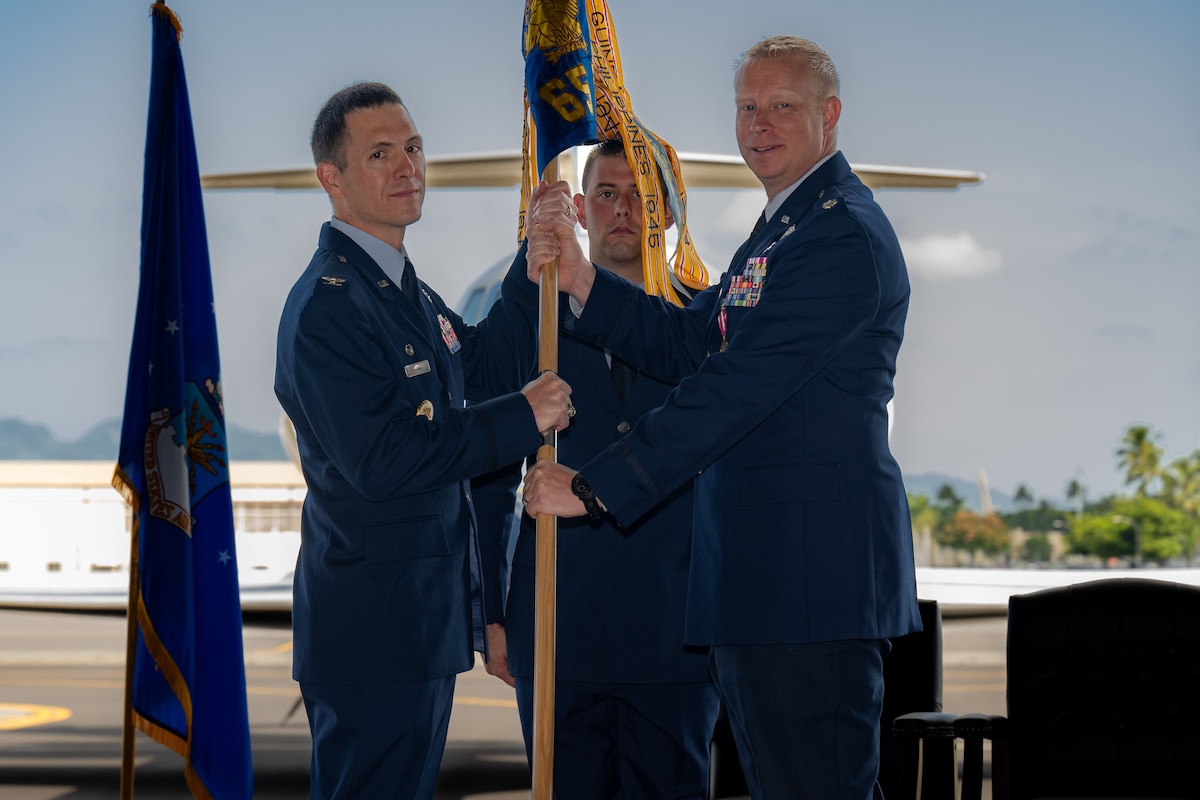 65th Airlift Squadron Change of Command Ceremony > 505th Command and Control Wing > Article Display