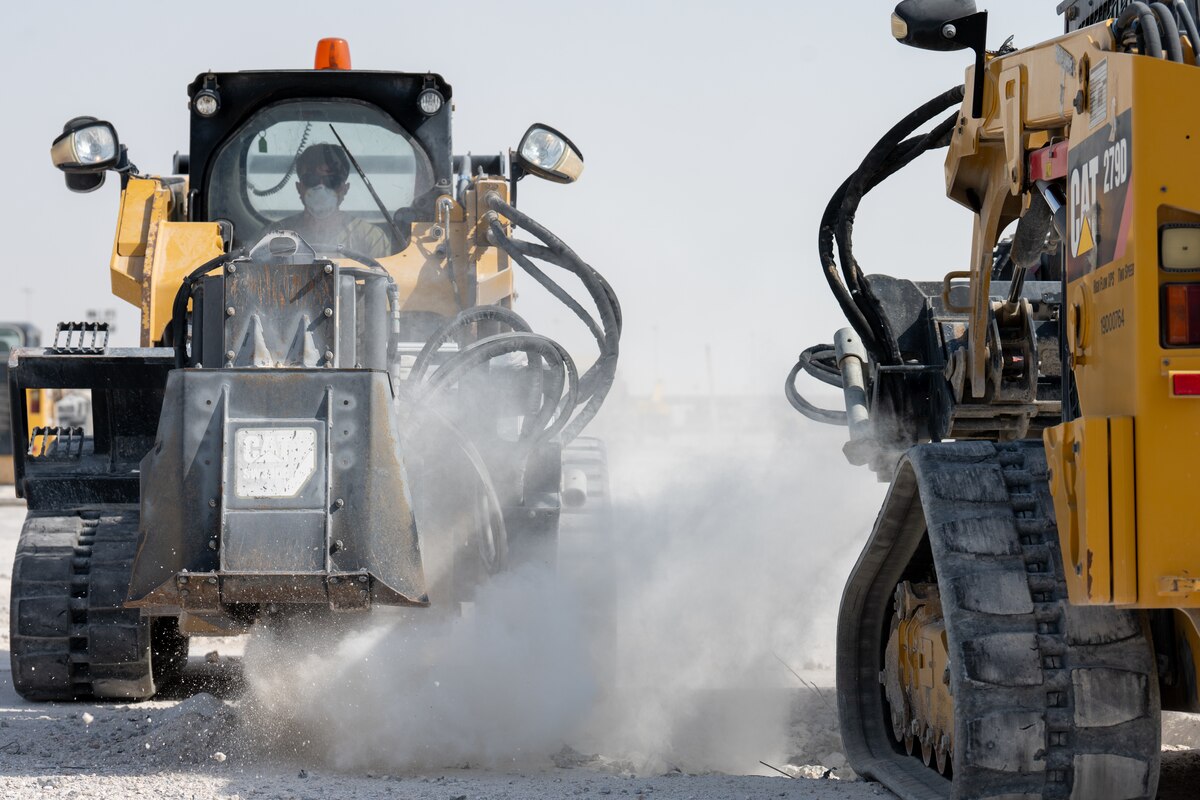 379th ECES exhibits Rapid Airfield Damage Repair skills in critical ...