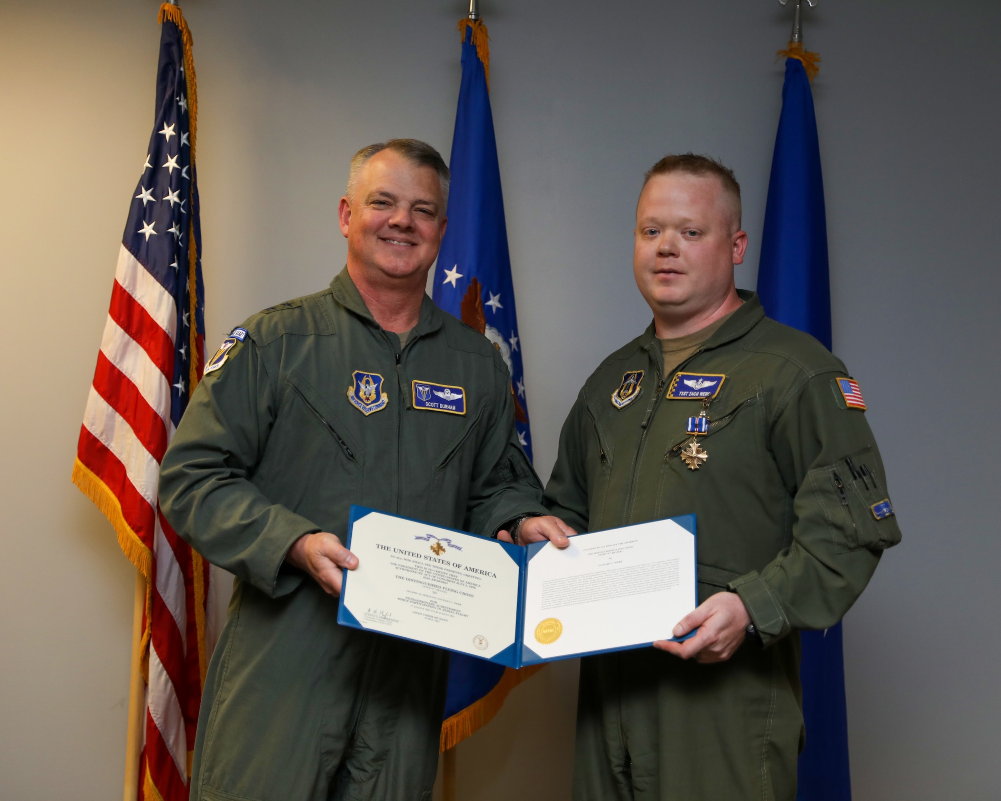 445th Airmen receive distinguished flying cross, more > 445th Airlift Wing > Article Display
