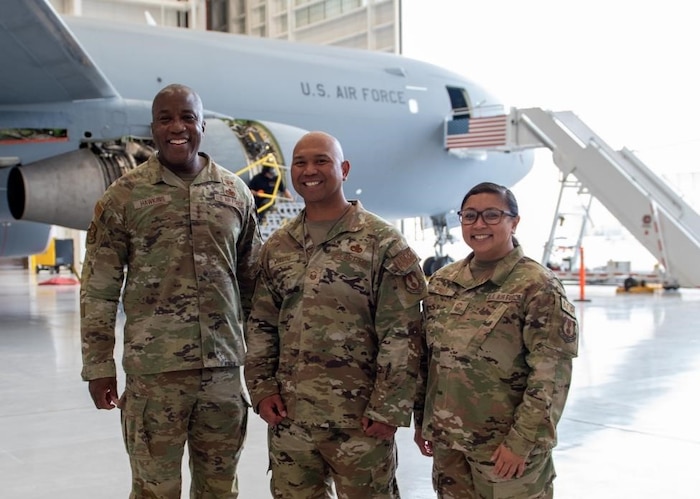 AFSC Commander travels Tinker to get updates on key missions > Tinker ...