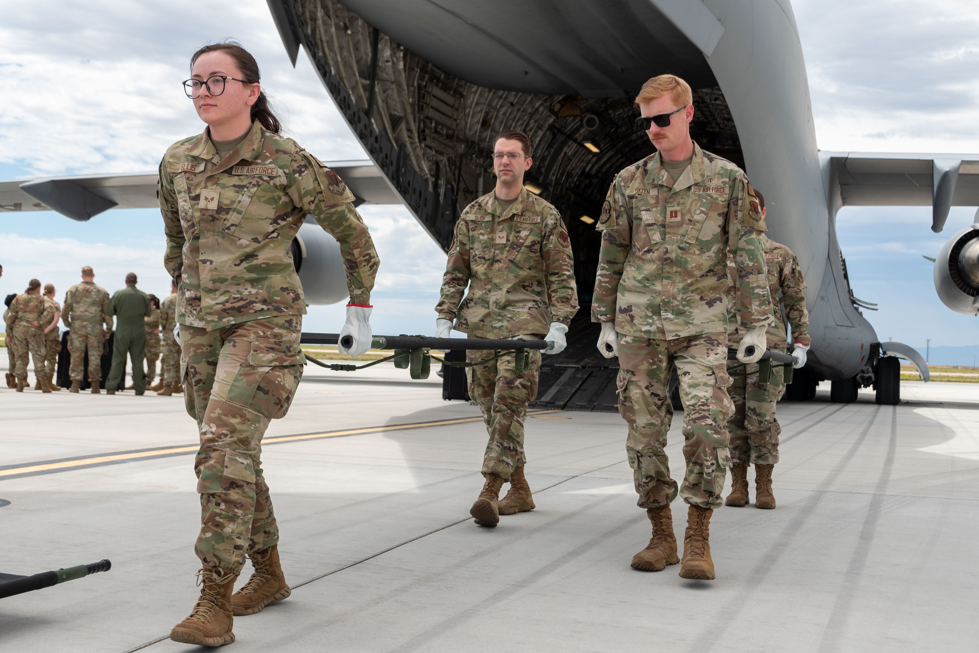 366th MDG participates in aeromedical evacuation training > Scott Air ...