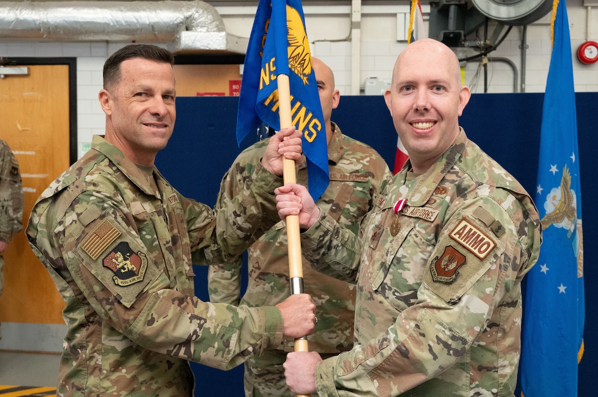 420th Munitions Squadron change of command > 501st Combat Support Wing ...