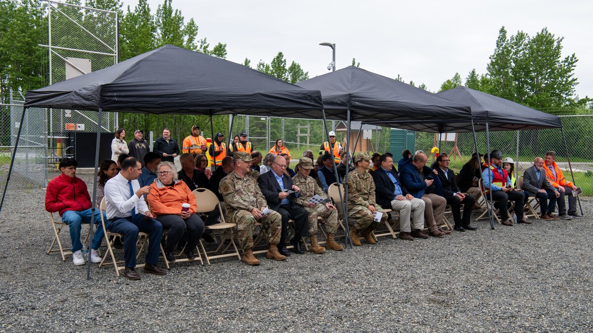 Doyon Utilities, JBER leaders break ground on new water treatment plant ...