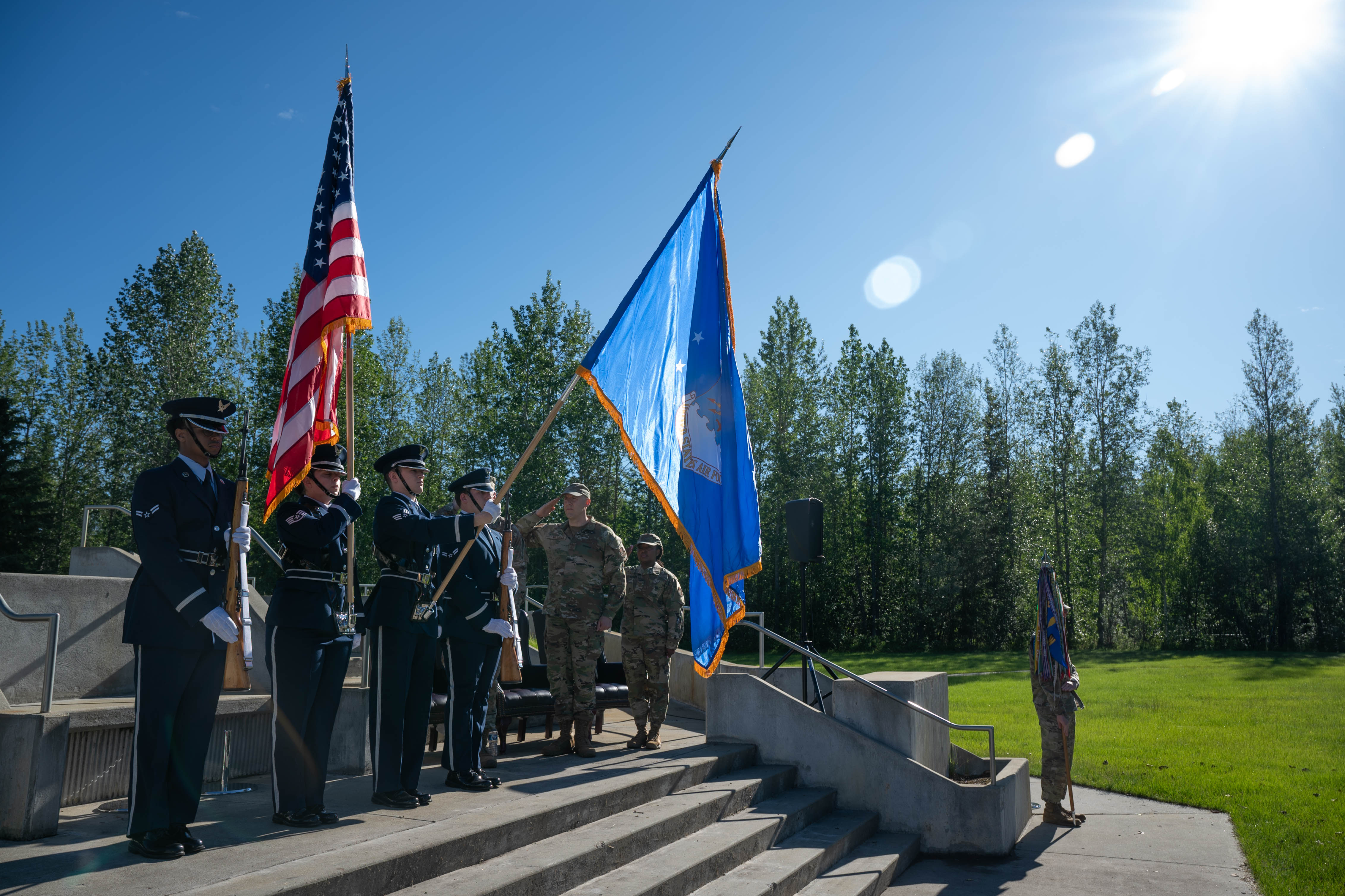 354th Fighter Wing holds Command Chief Change of Responsibility ...