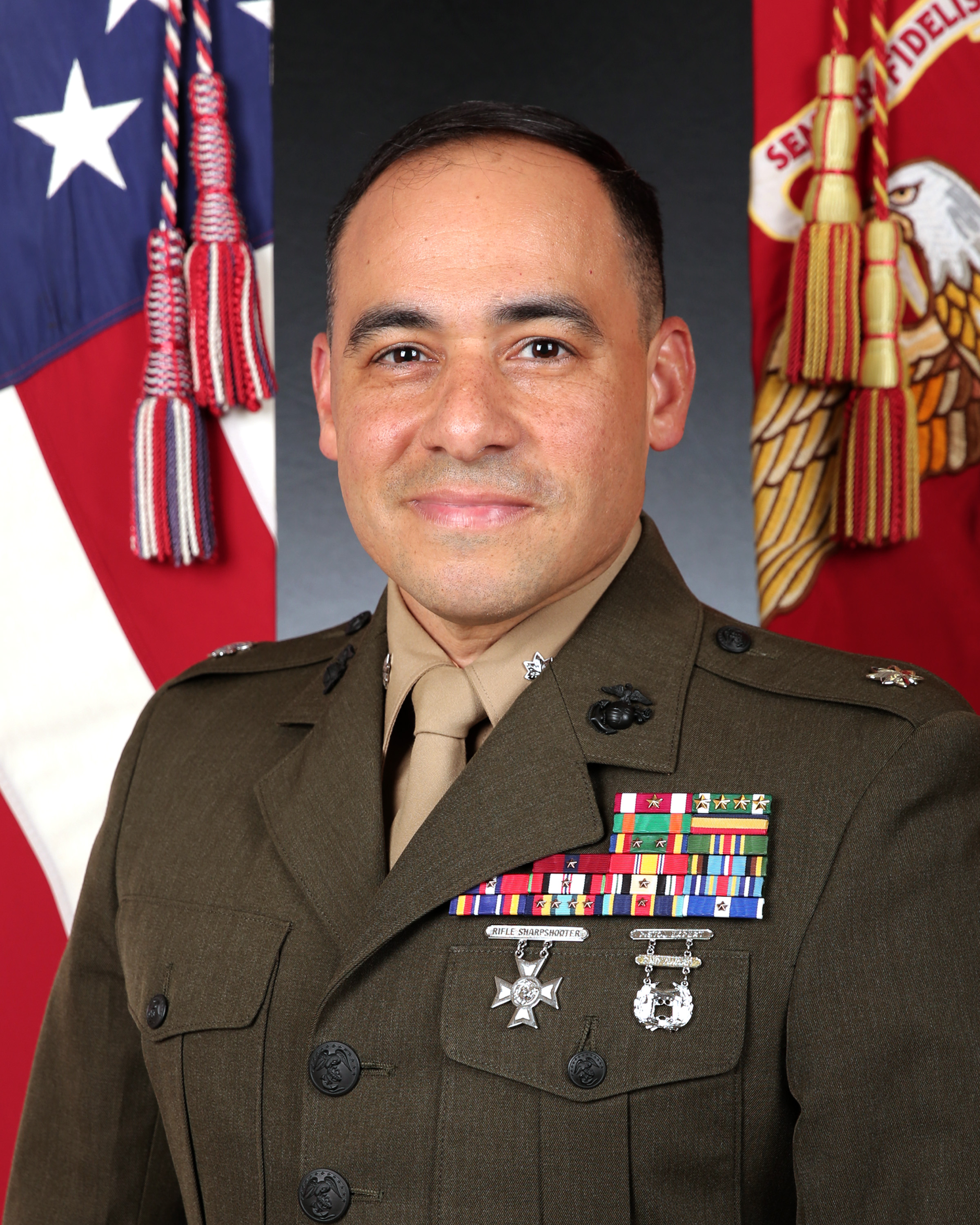 Lieutenant Colonel Freddie Perez > 1st Marine Aircraft Wing > Biography
