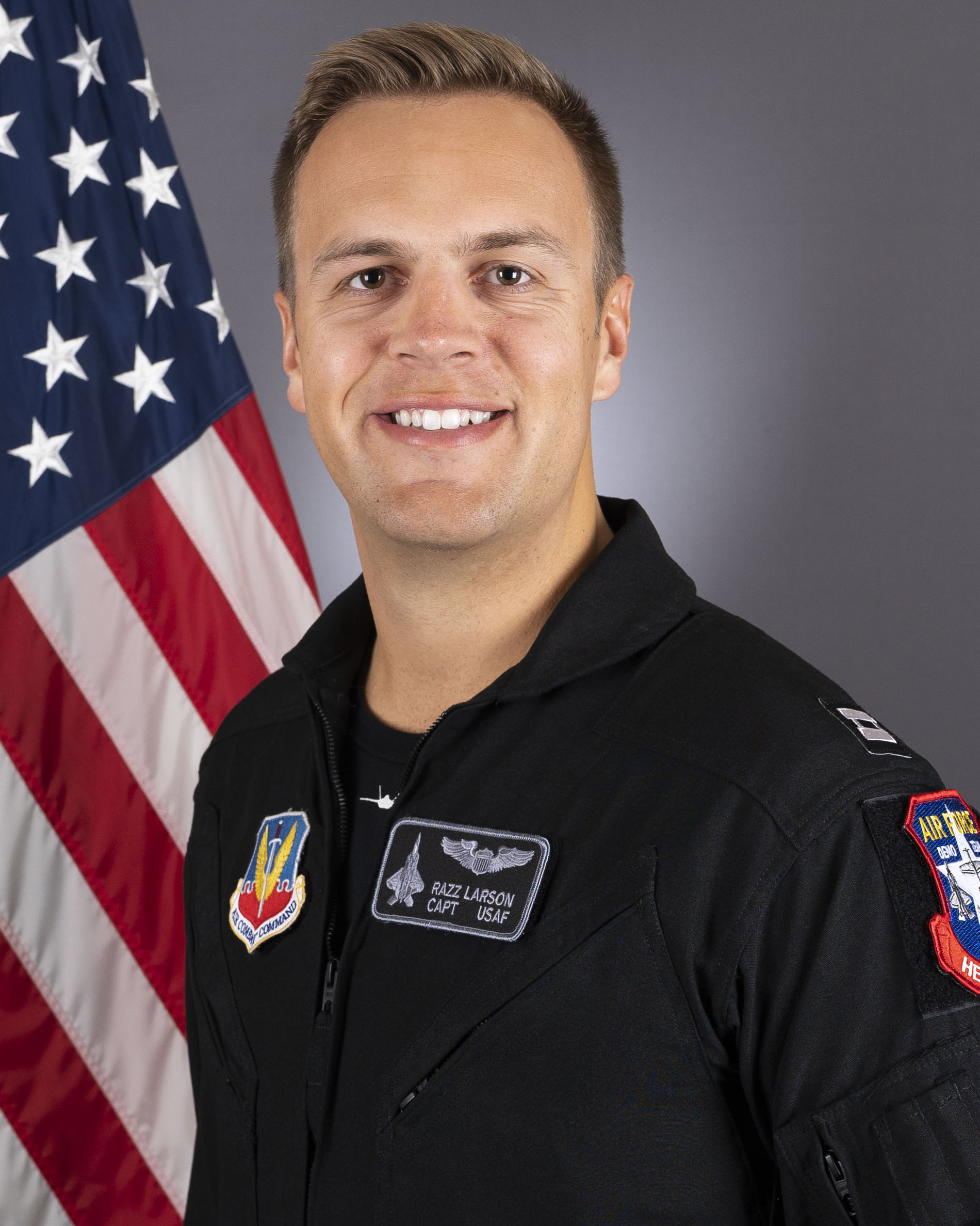 Major Samuel "RaZZ" Larson > Joint Base Langley-Eustis > Display