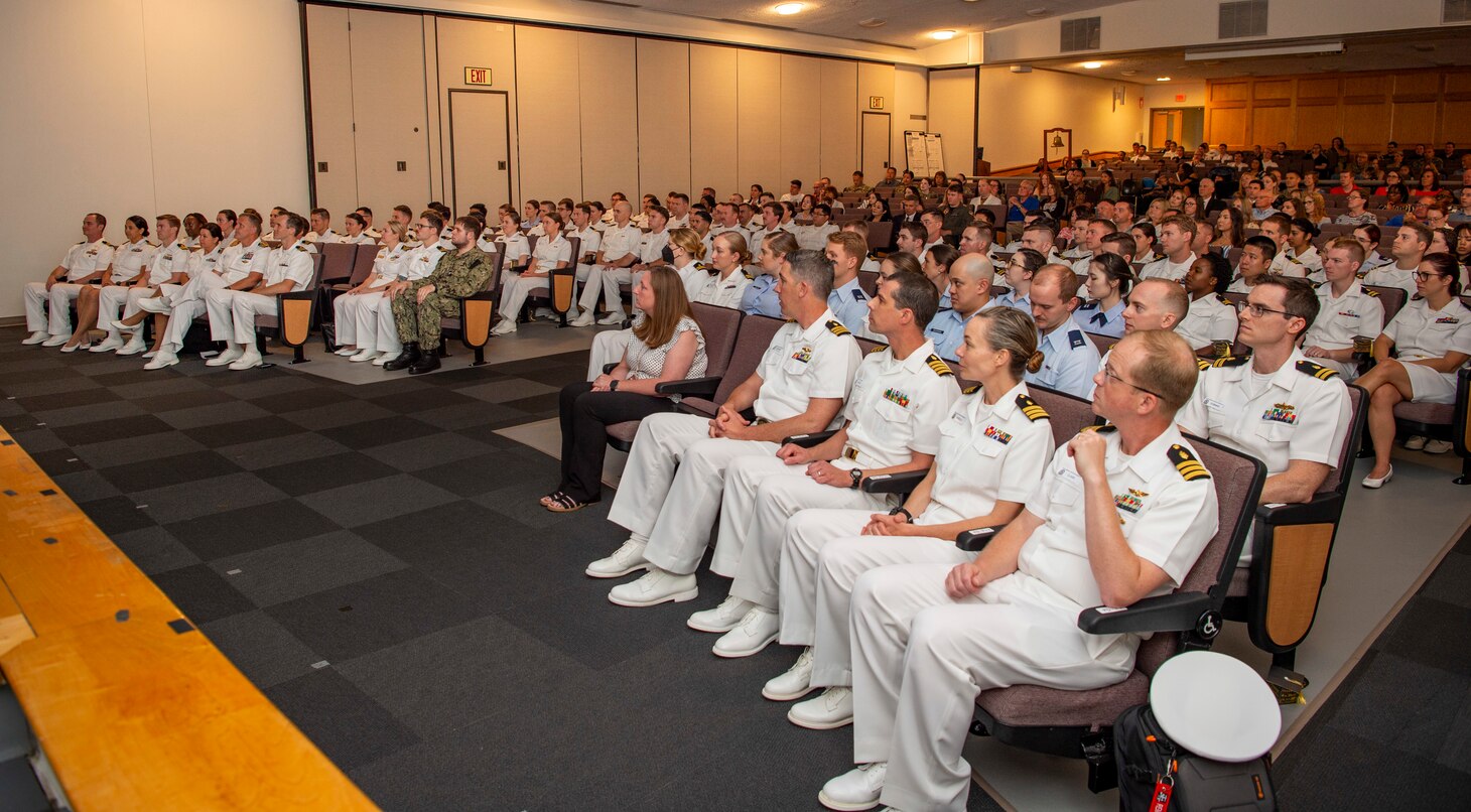 Naval Medical Center Portsmouth (NMCP) holds an Intern Graduation Award ...