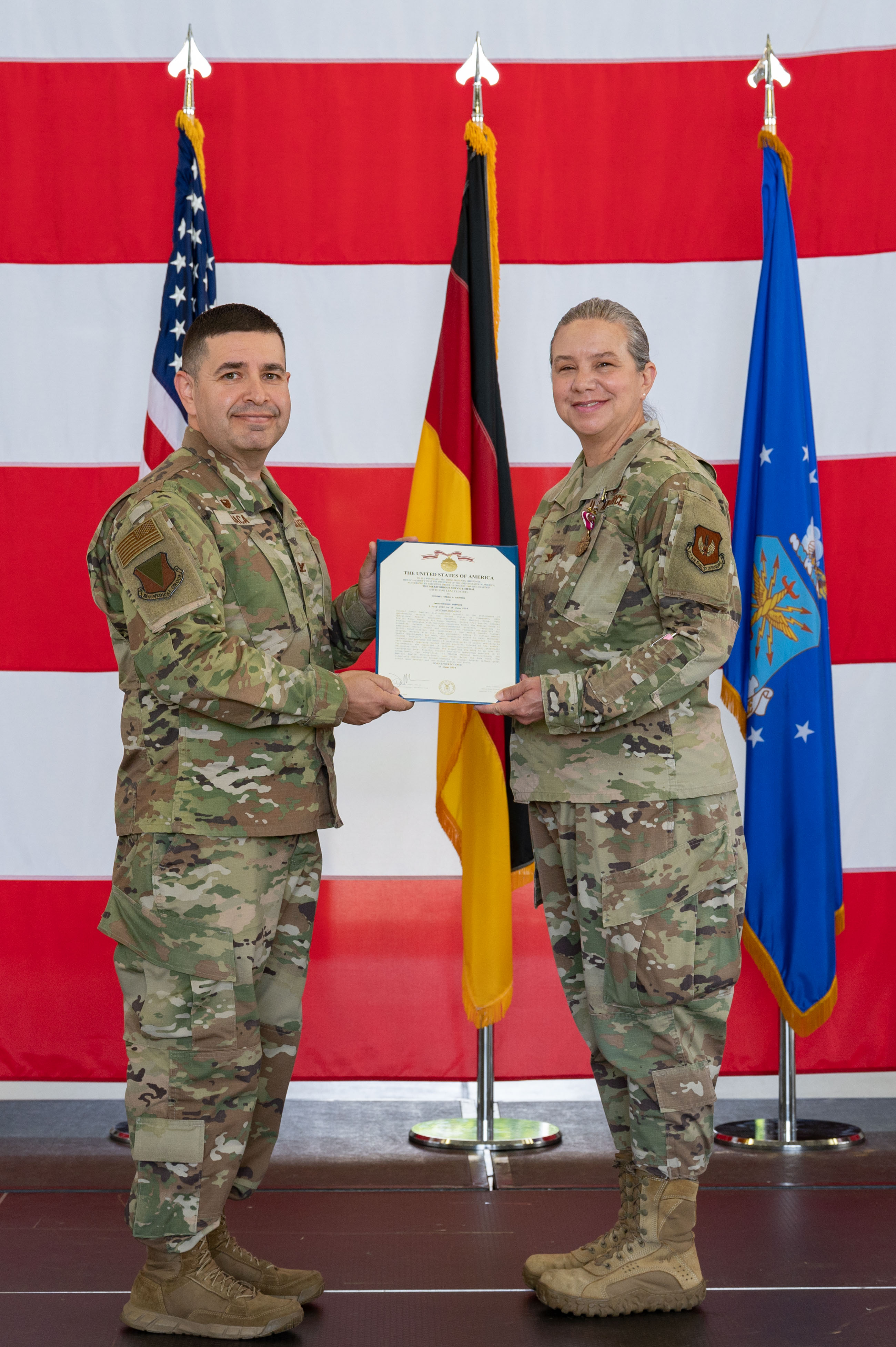 86th OMRS salutes new commander