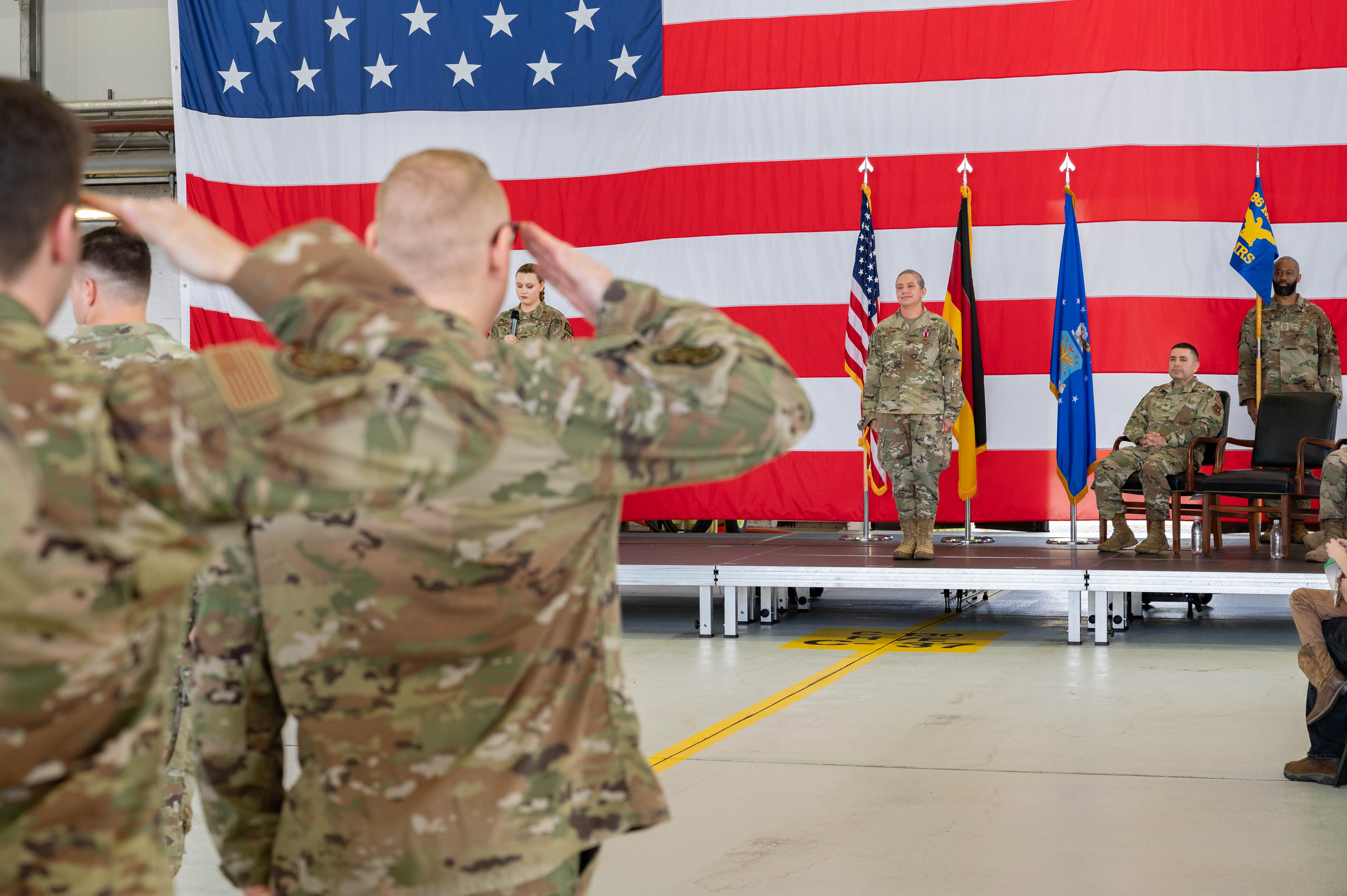 86th OMRS salutes new commander
