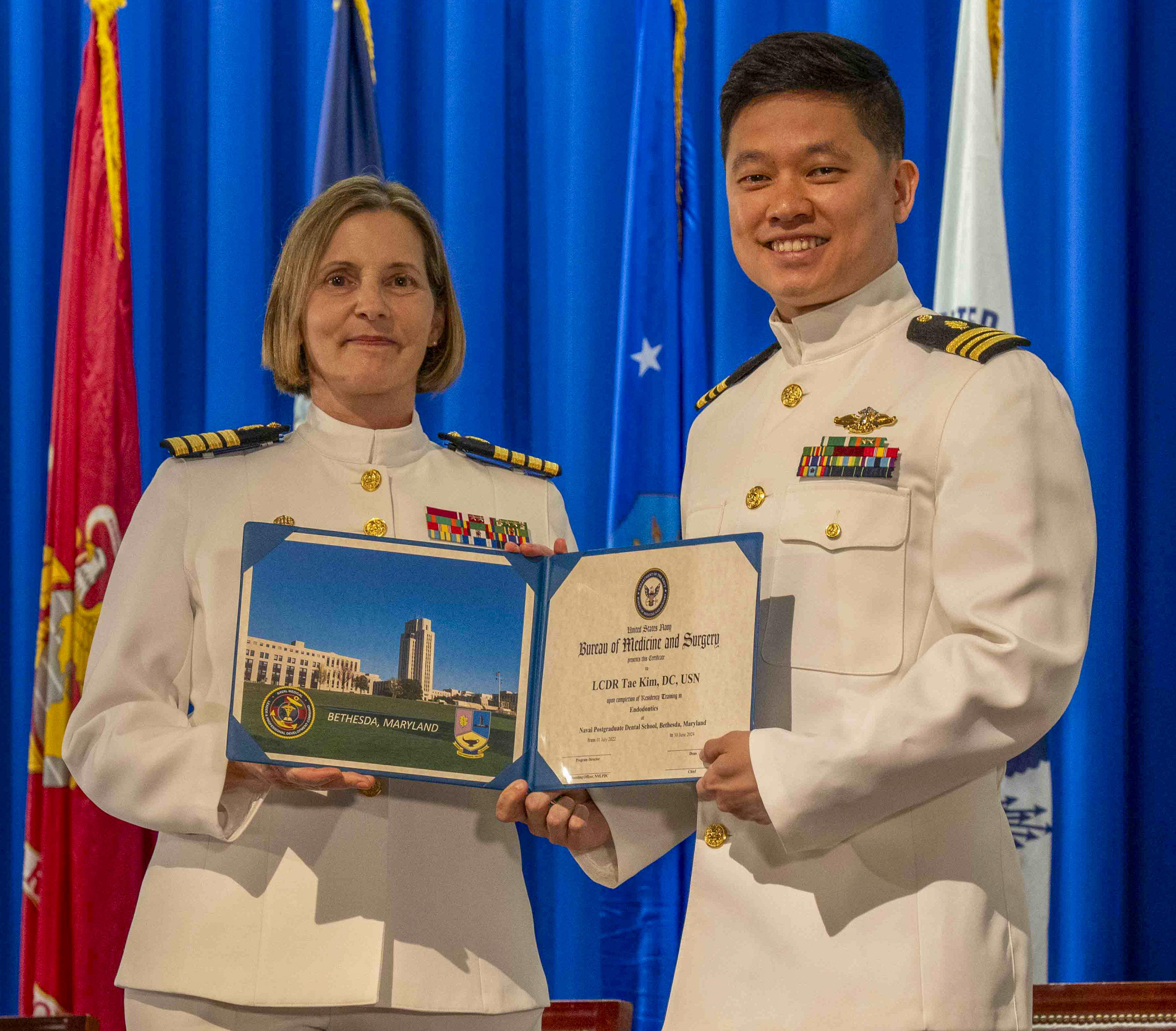 Naval Postgraduate Dental School Class of 2024 Graduation > Navy ...