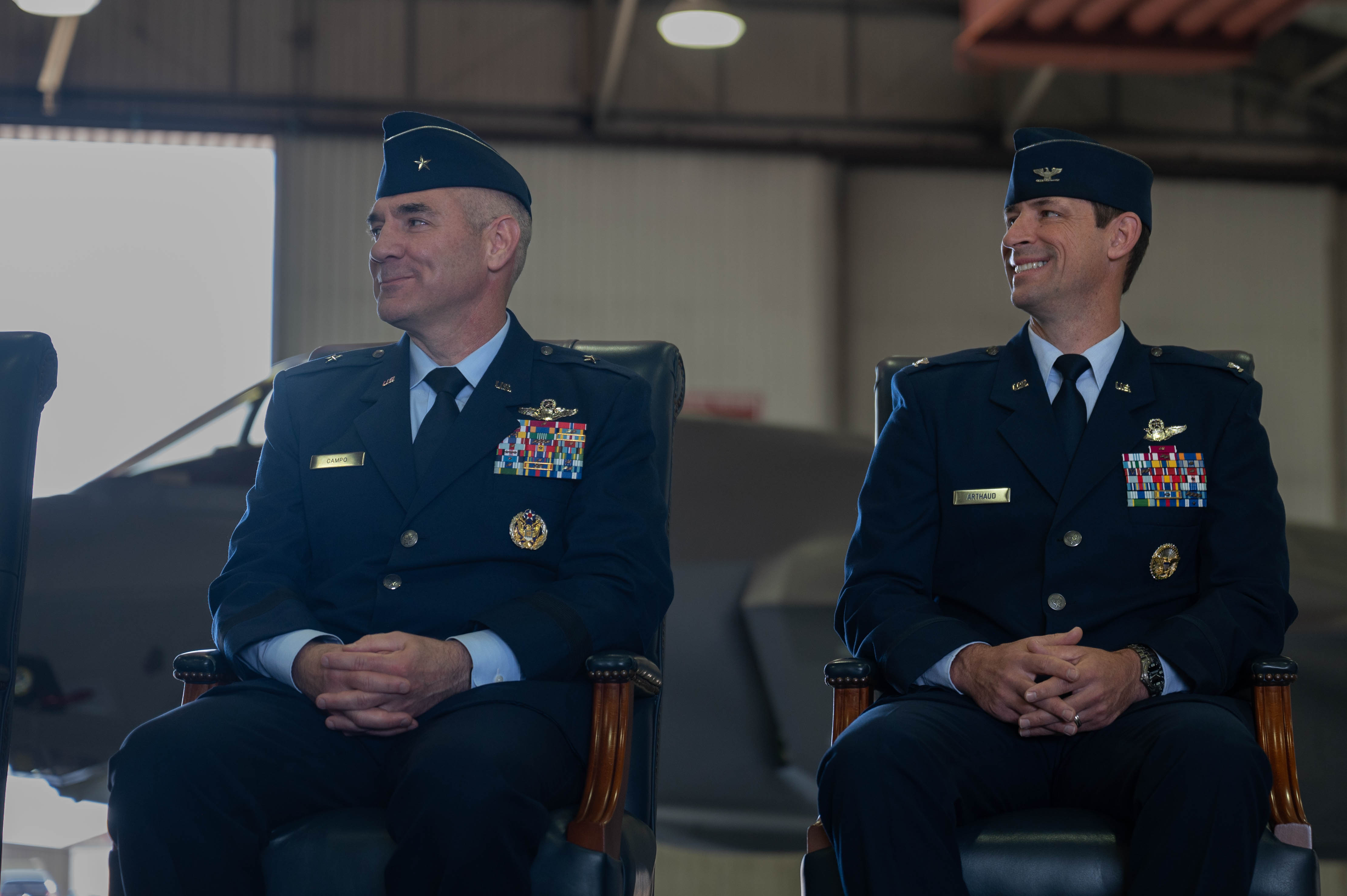 New commander accepts the torch of command at Liberty Wing > Royal Air ...