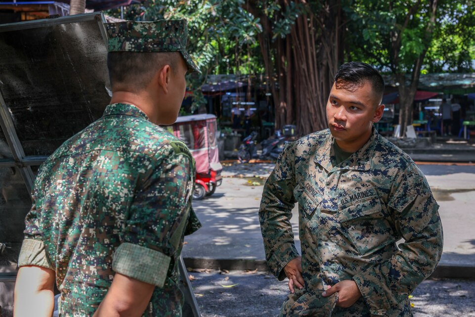 From Two Nations: USMC 1st Lt. Francisderick Corpuz Bridging Cultures ...